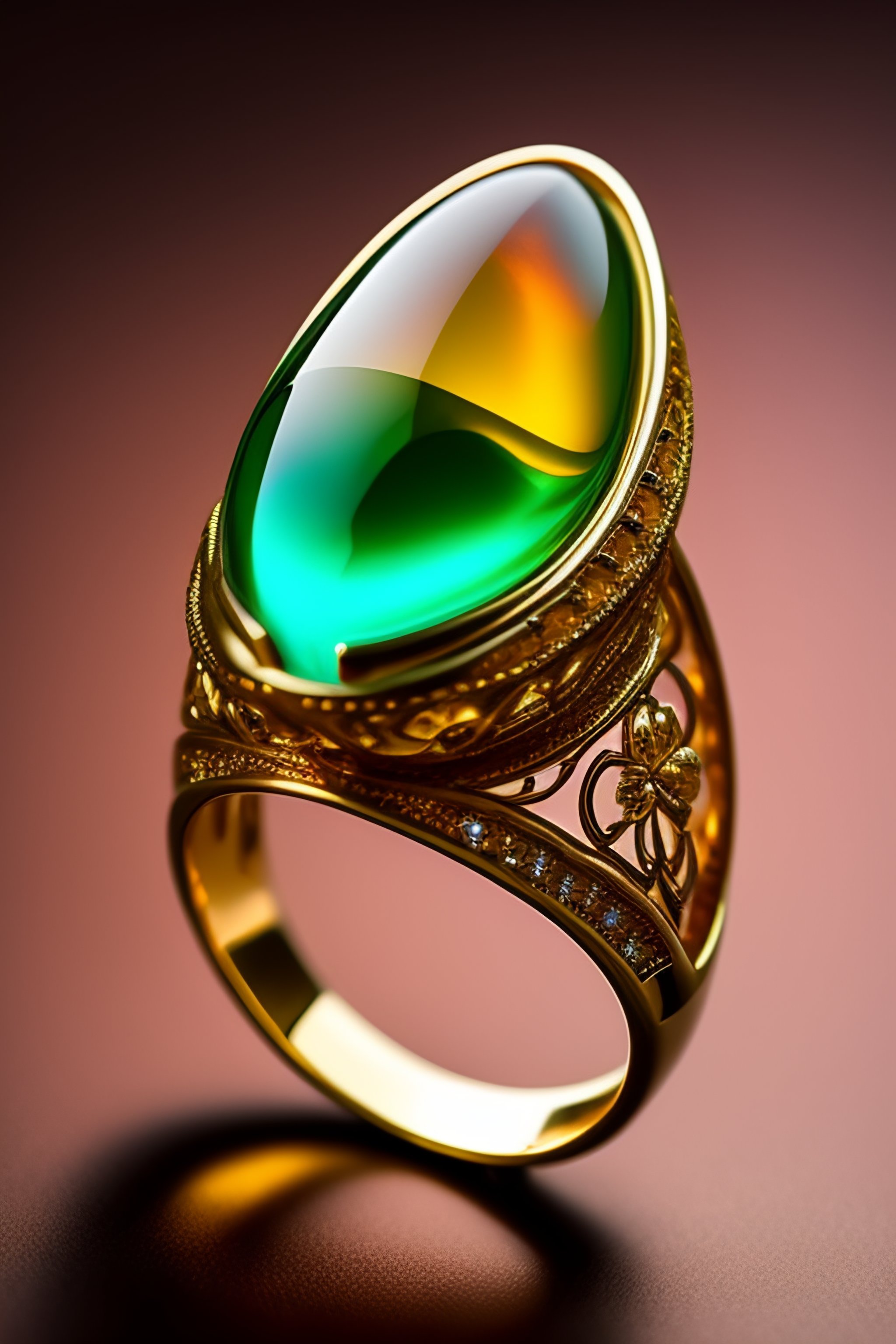 Lexica - Picture of modern abstract jewerly ring, jewelry looks like ...