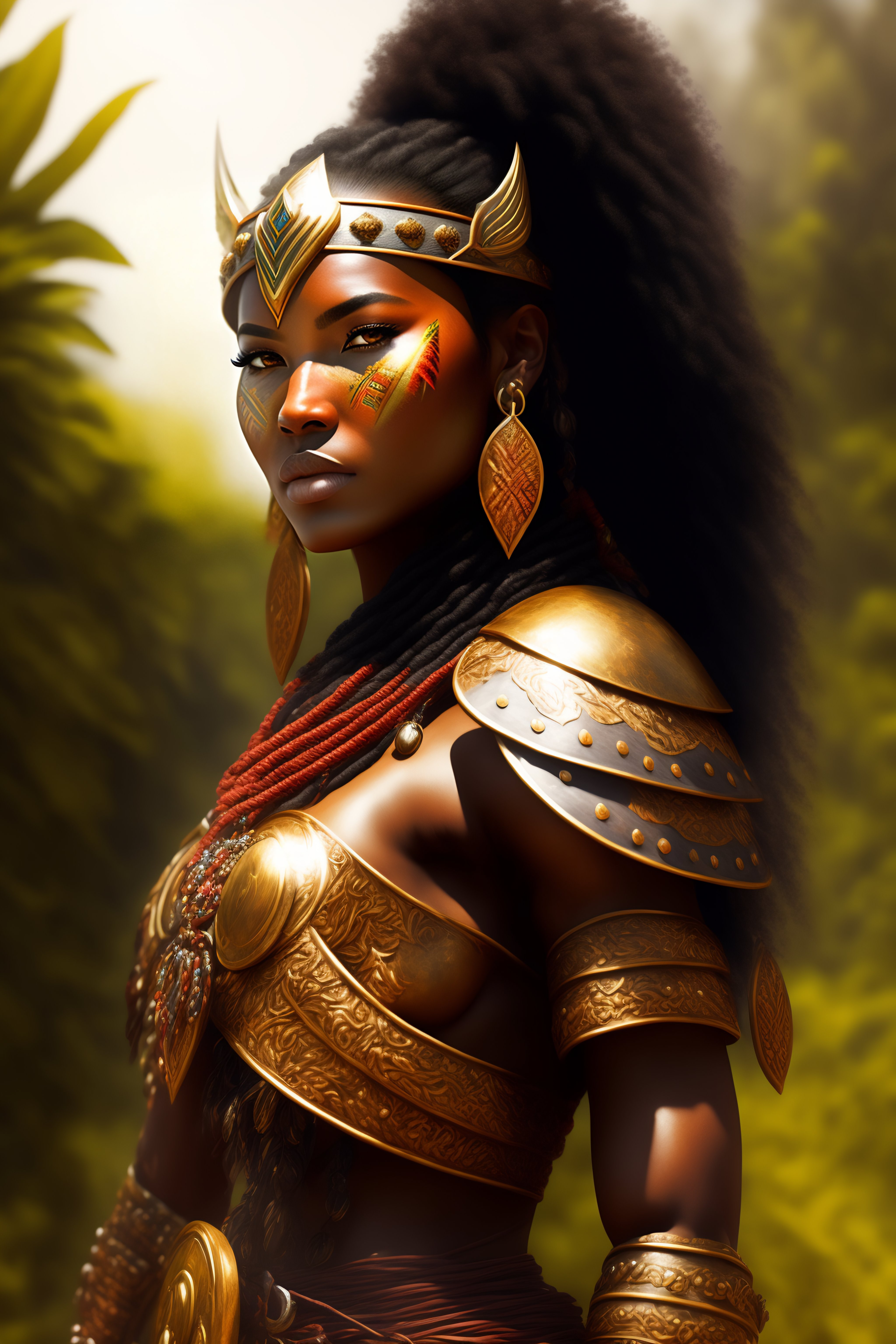 Tribal Woman Warrior