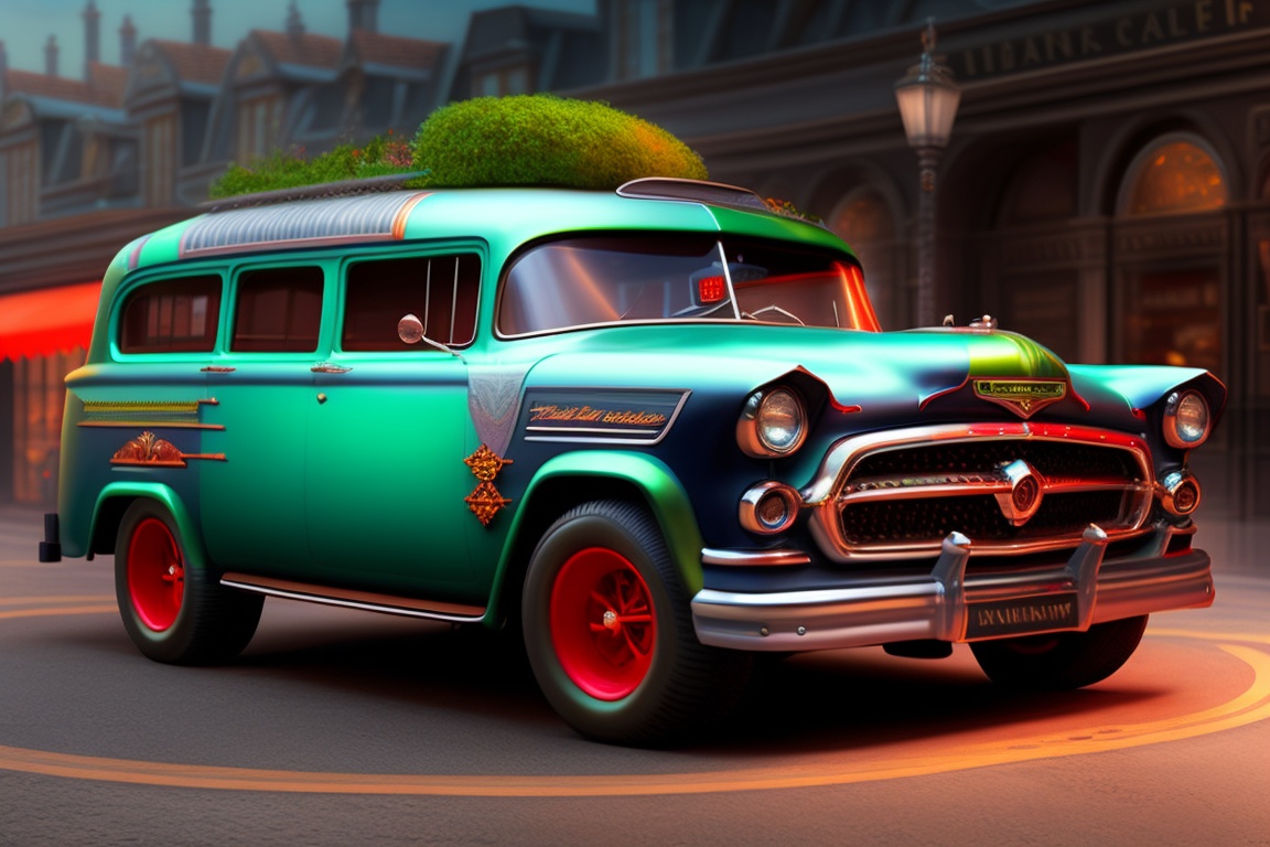 Lexica - "Frankenstein's frightening show car" on Transilvania ...