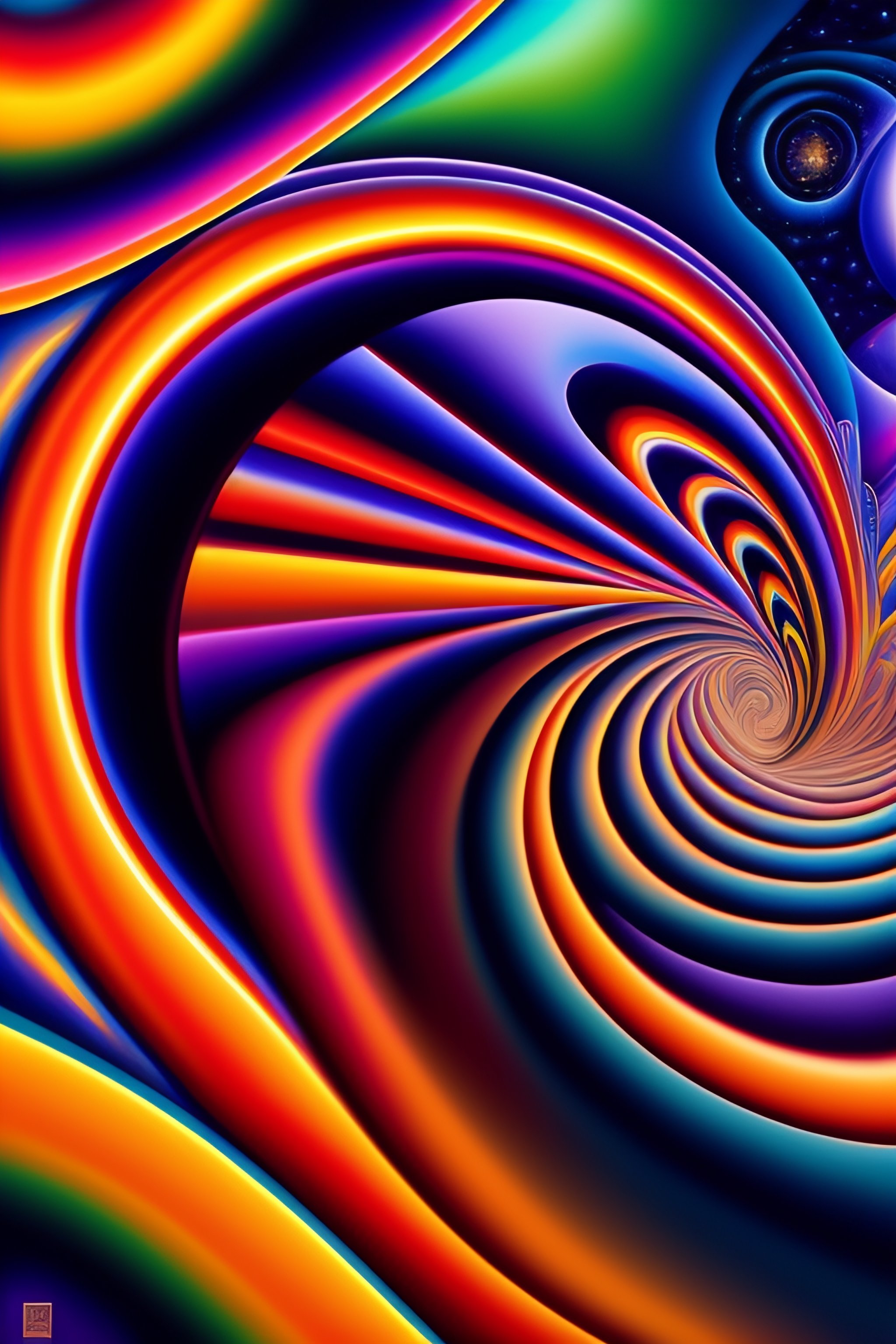 Lexica - The most psychedelic scene imaginable, in the year 3000, art ...