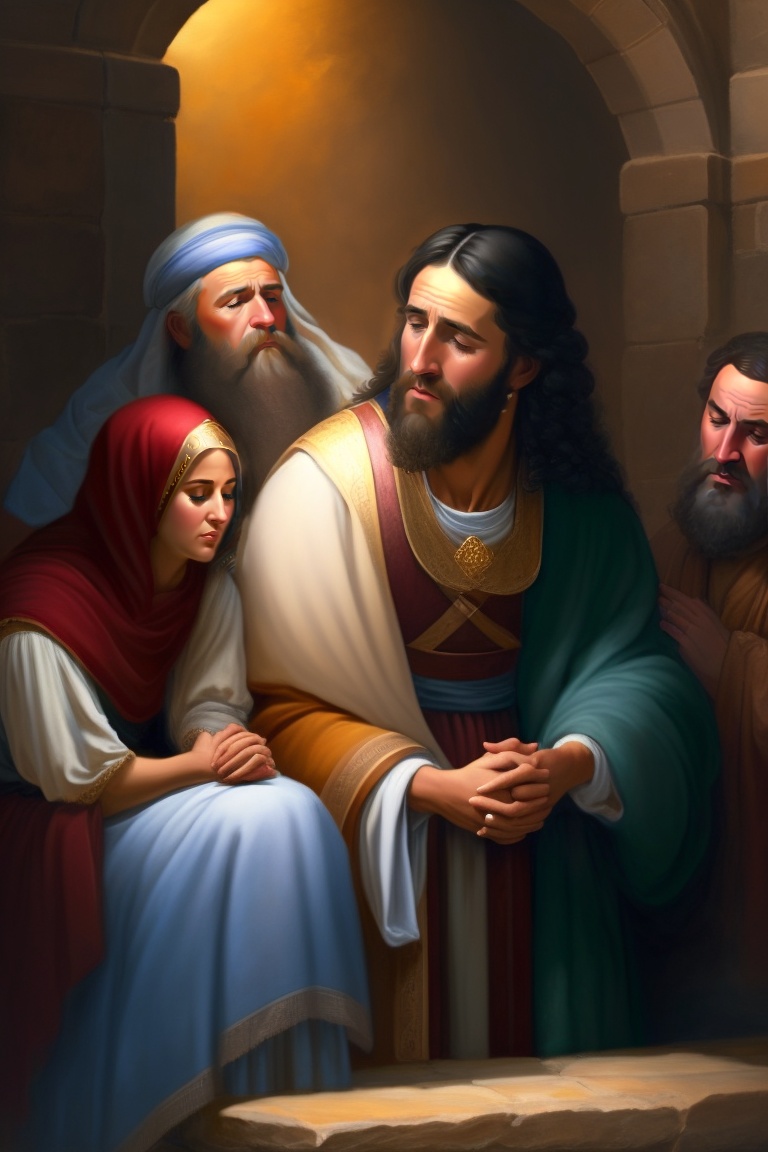 Lexica - I'm looking for an illustration that depicts a scene from the ...