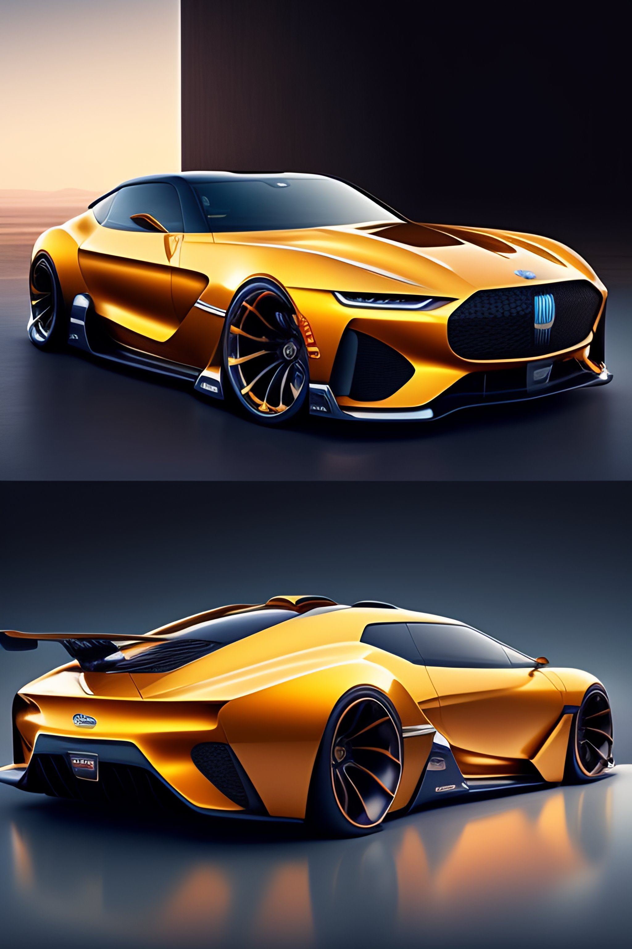 Lexica - Future rolss-royce hatchback in 2040