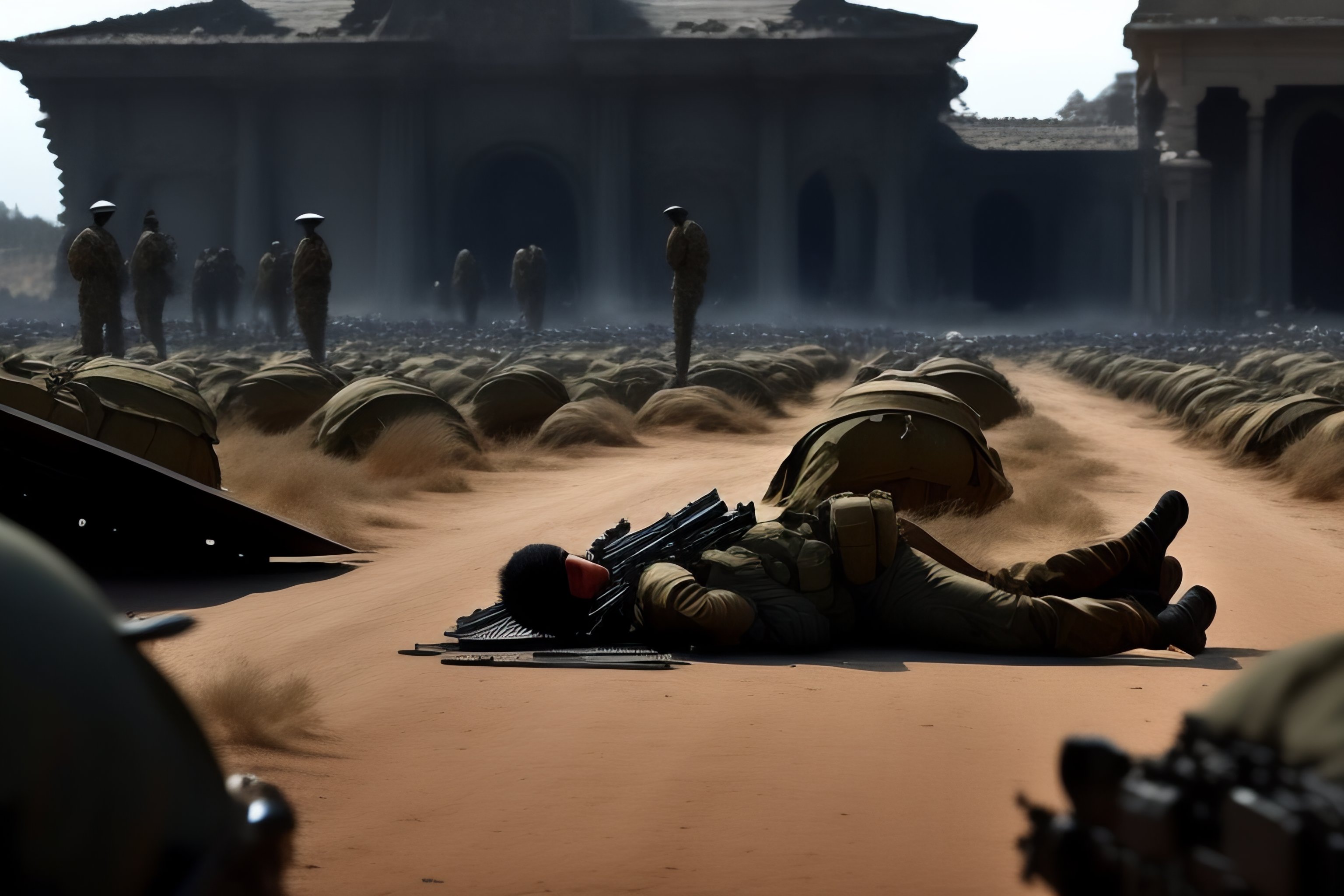 Lexica - A lot of people killed after the war. fallen people