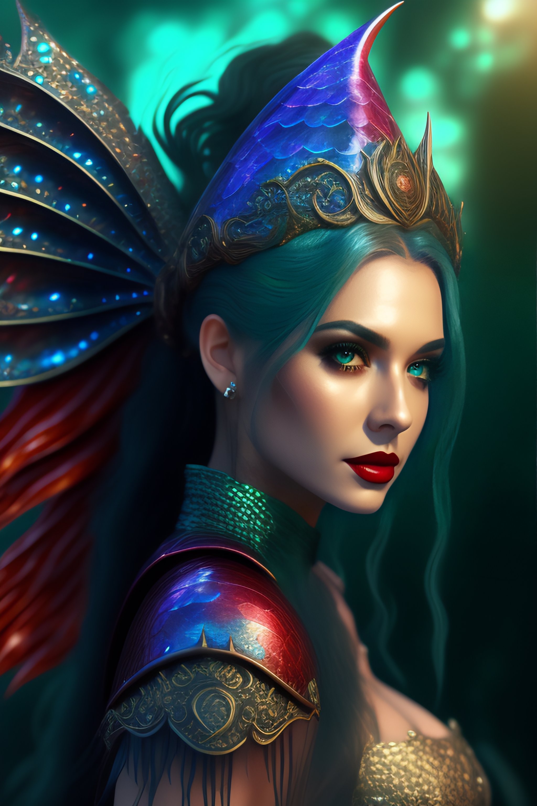 Lexica - A mermaid tail demon zombie horror ghost gross decaying in a ...