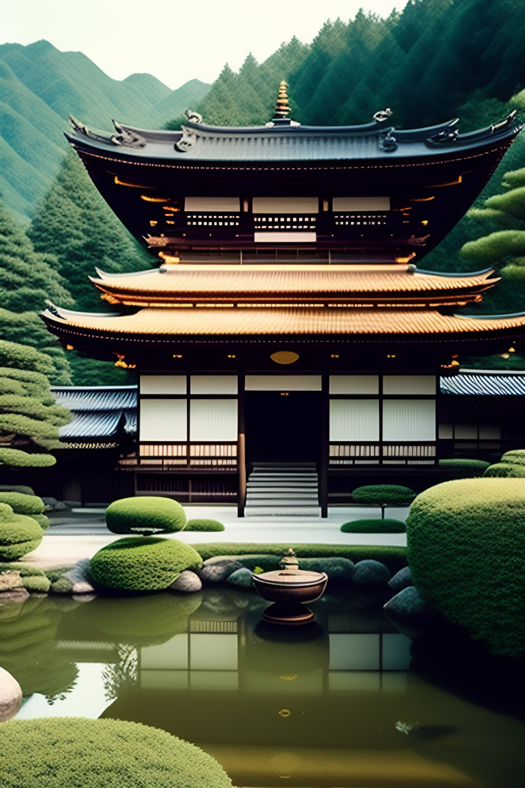 Lexica - Show me a picture of a traditional house in Japan from the ...