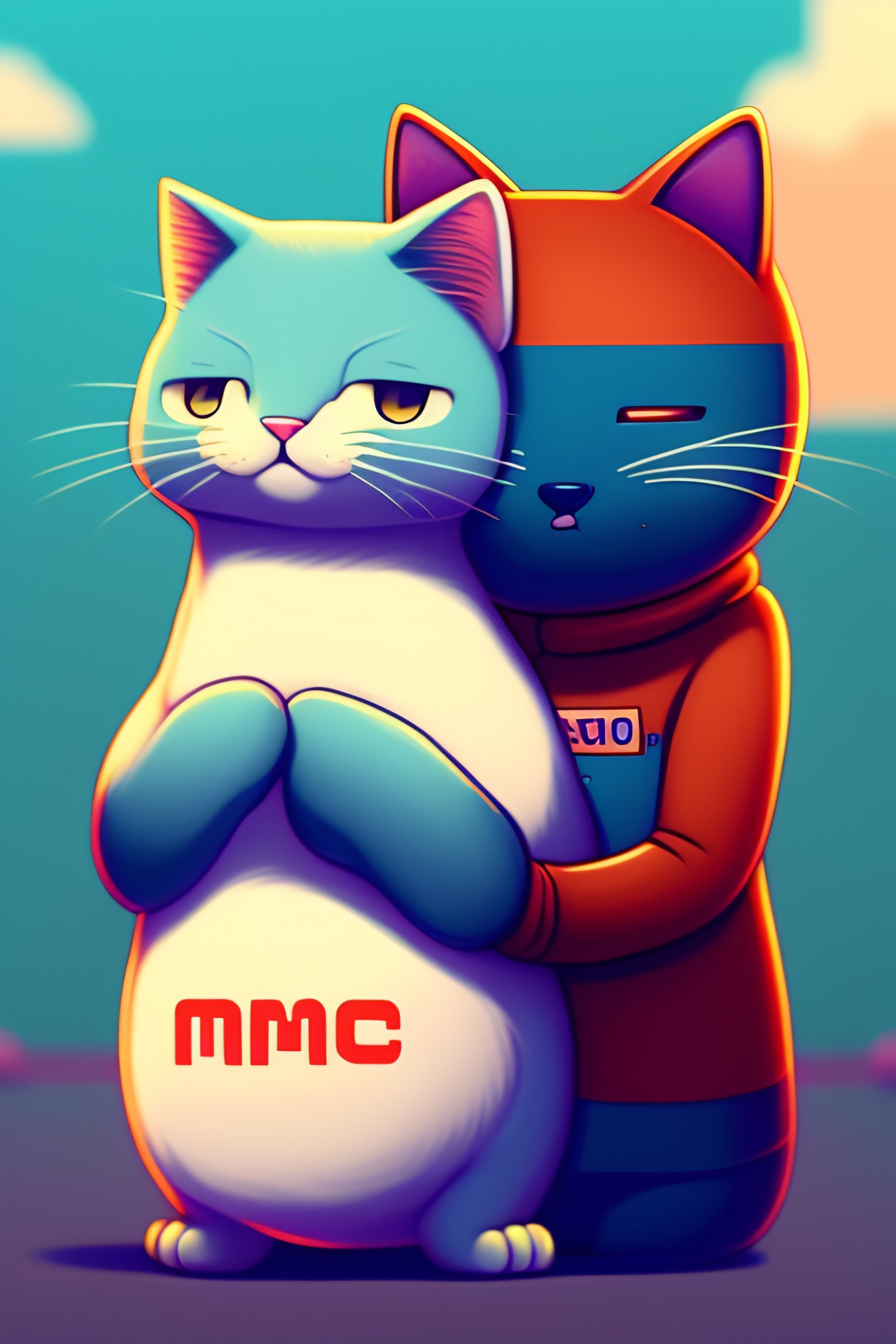 Lexica - Bmo loves cat