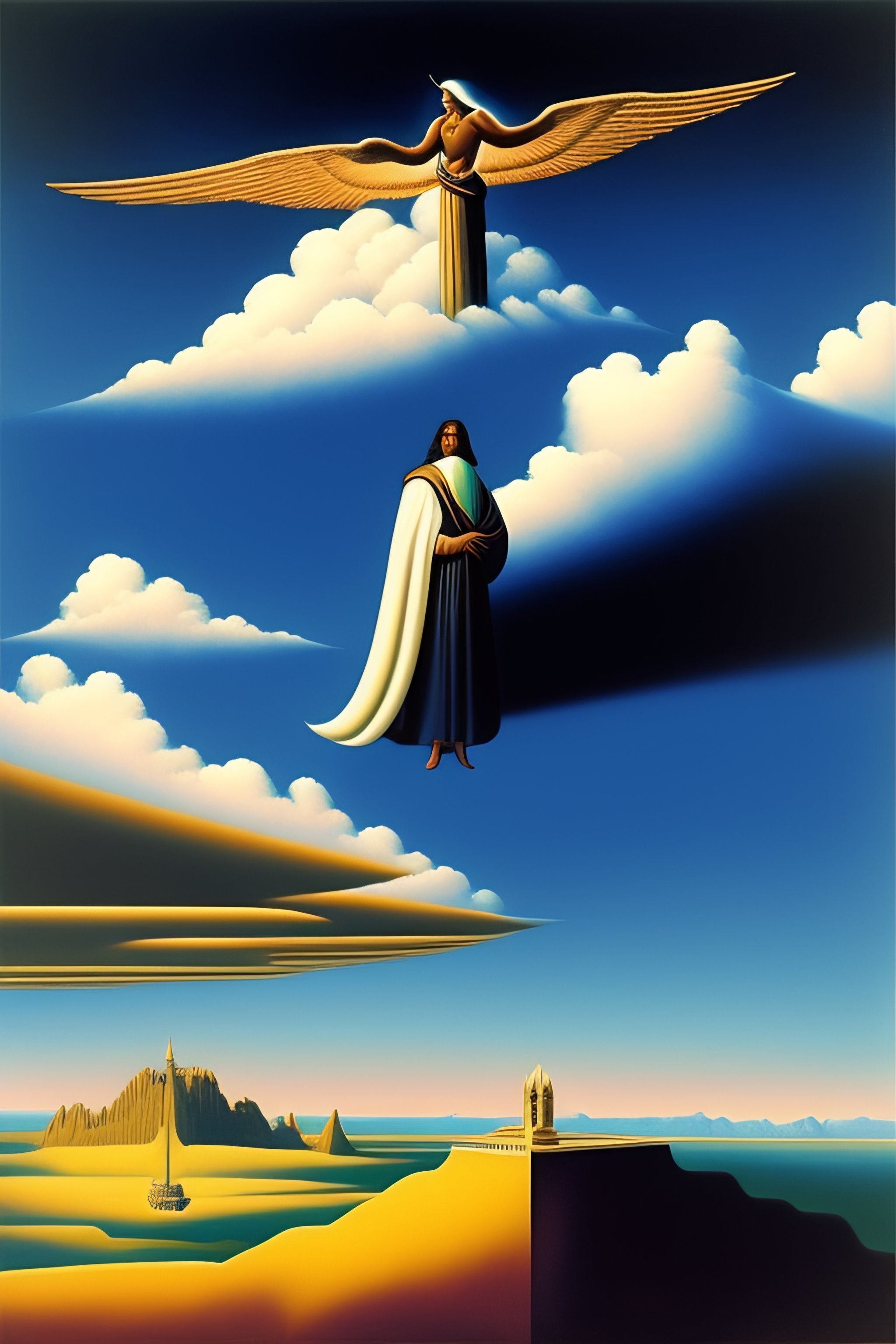 Lexica - Archangel Gabriel – the Messenger of God – blows his trumpet ...