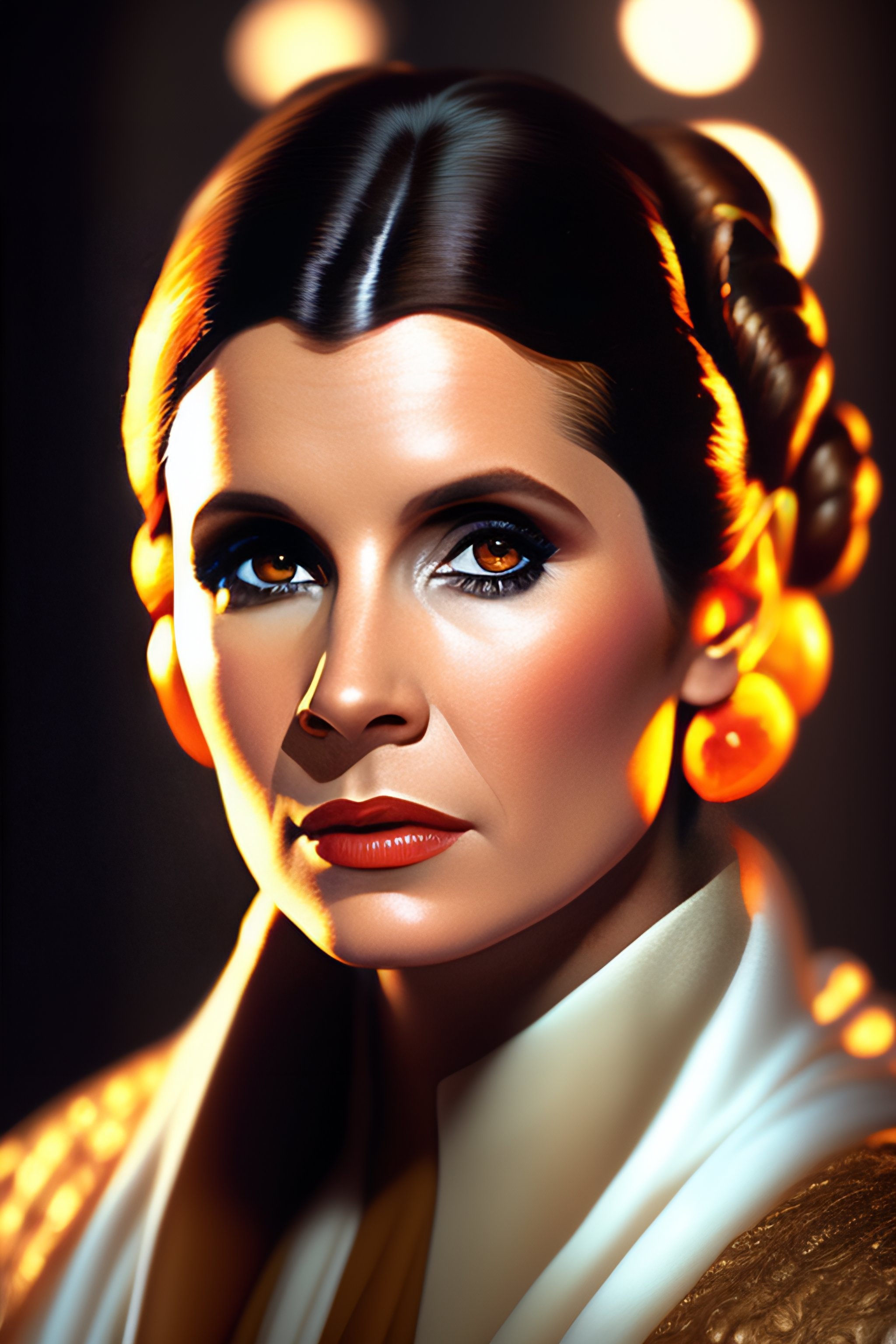 Lexica - Portrait of princess leia star wars, intricate details, hyper ...