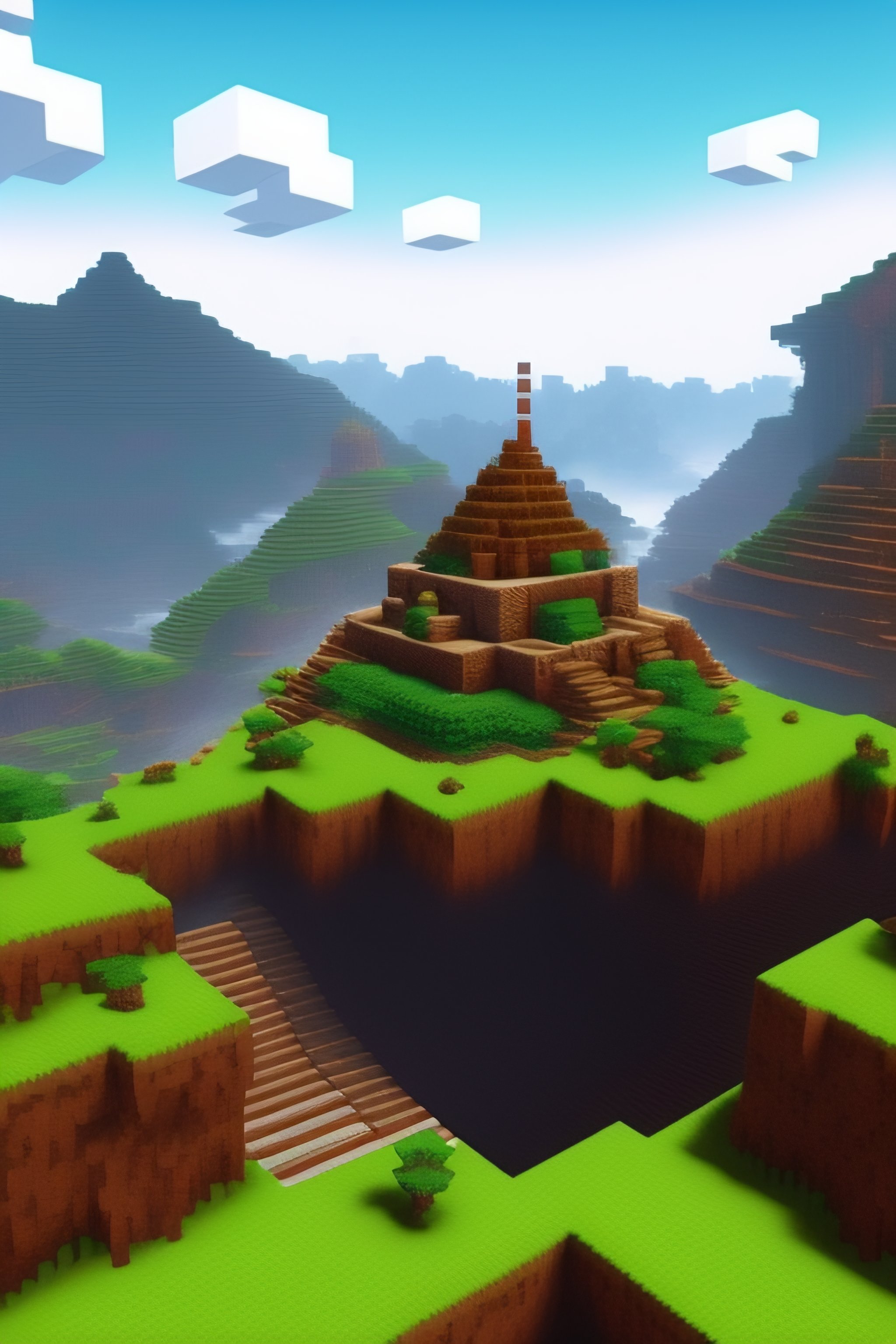 Lexica - Background of a Minecraft rpg world