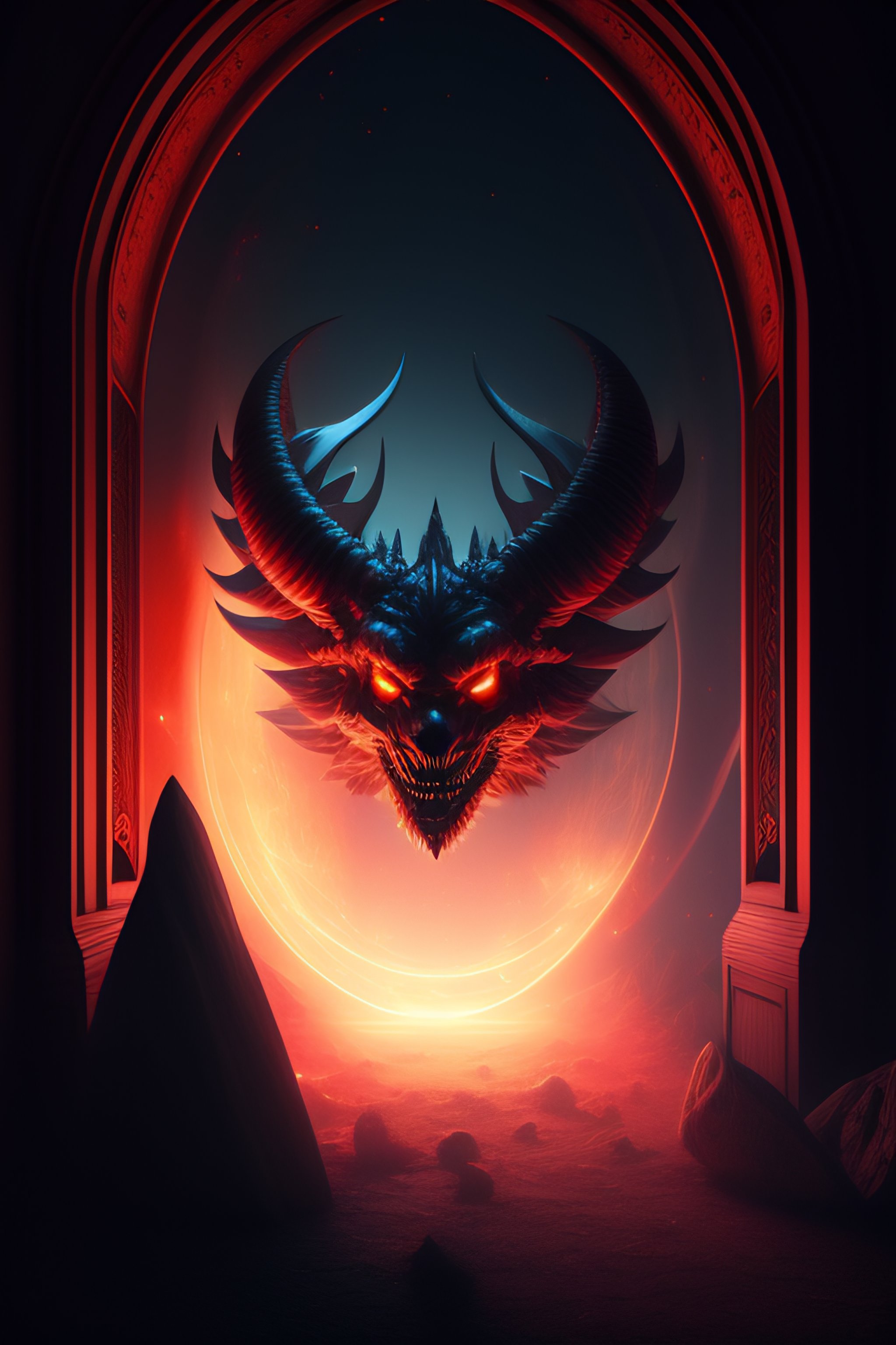 Lexica - A terrifying Demon inside a liminal space of nightmares ...