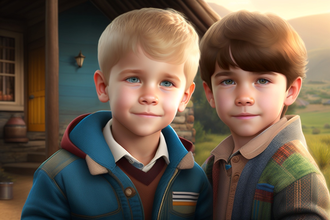Lexica - Two young boys, Sam and Jake, living in a small village.