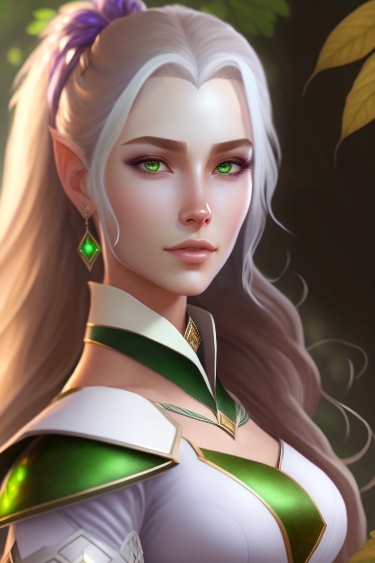 Lexica - *Savine (Elf / Ranger)* - She is 2.00m tall, her age is not ...