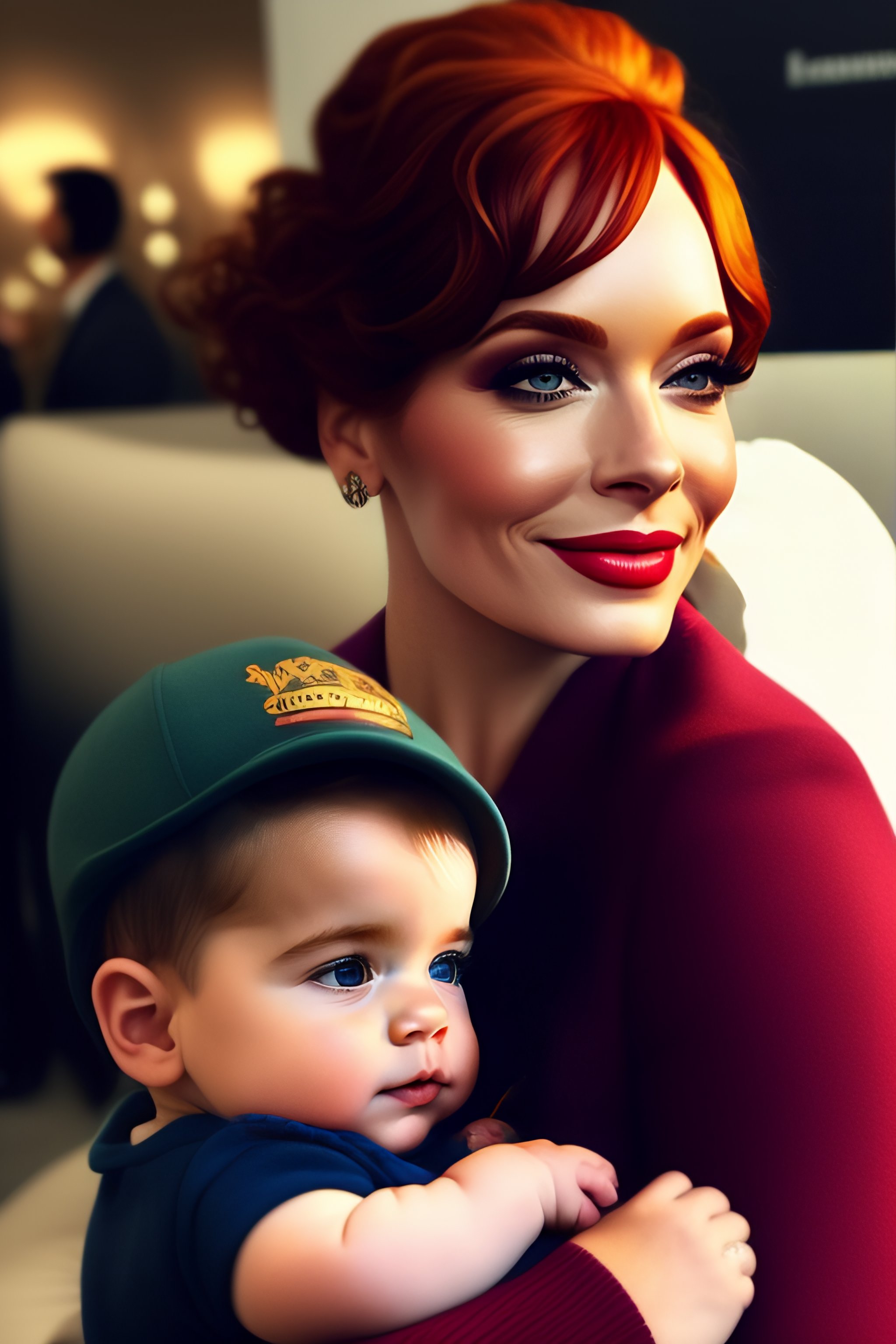 Christina Hendricks Baby
