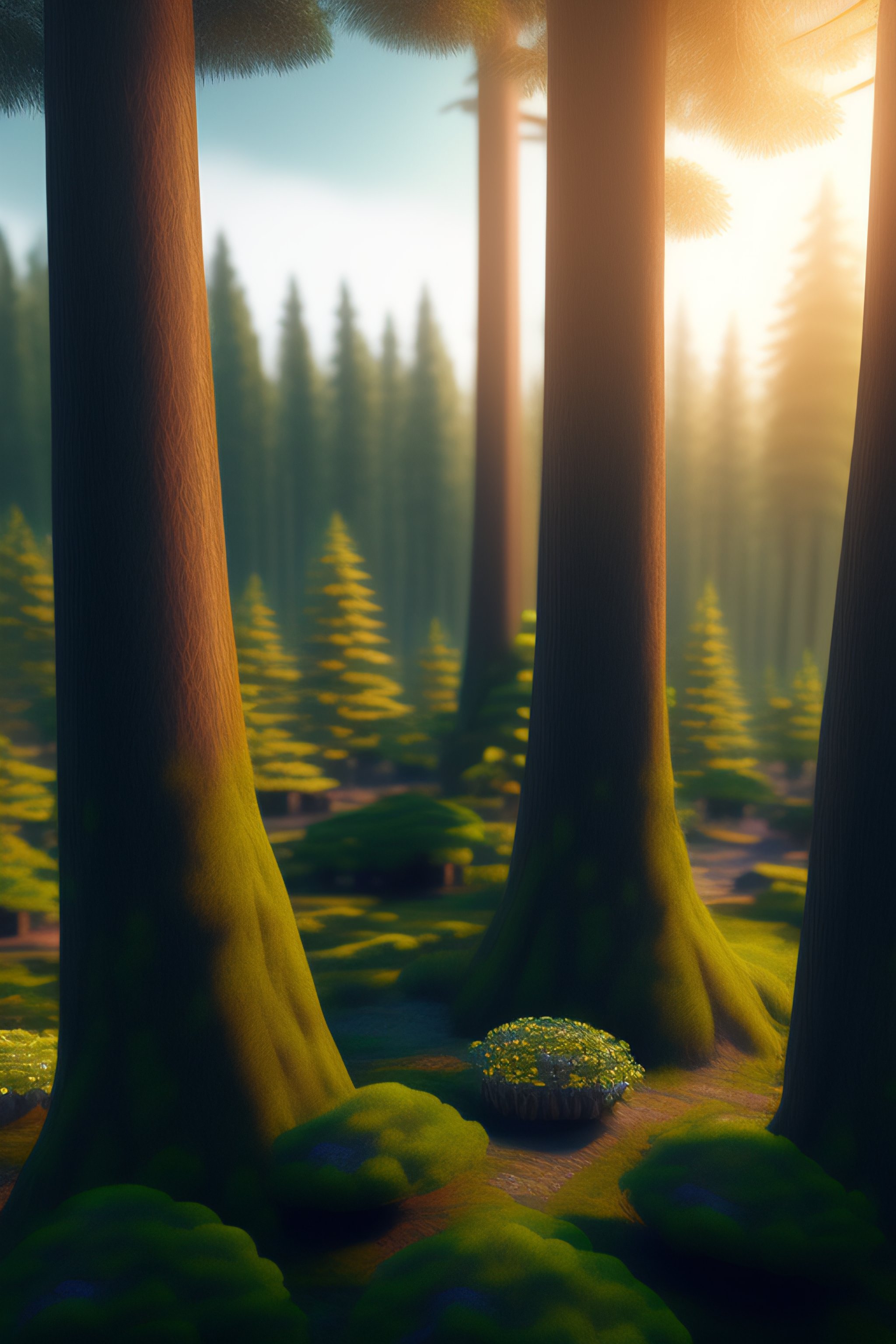 Lexica - Photorealistic bonsai forest 8k