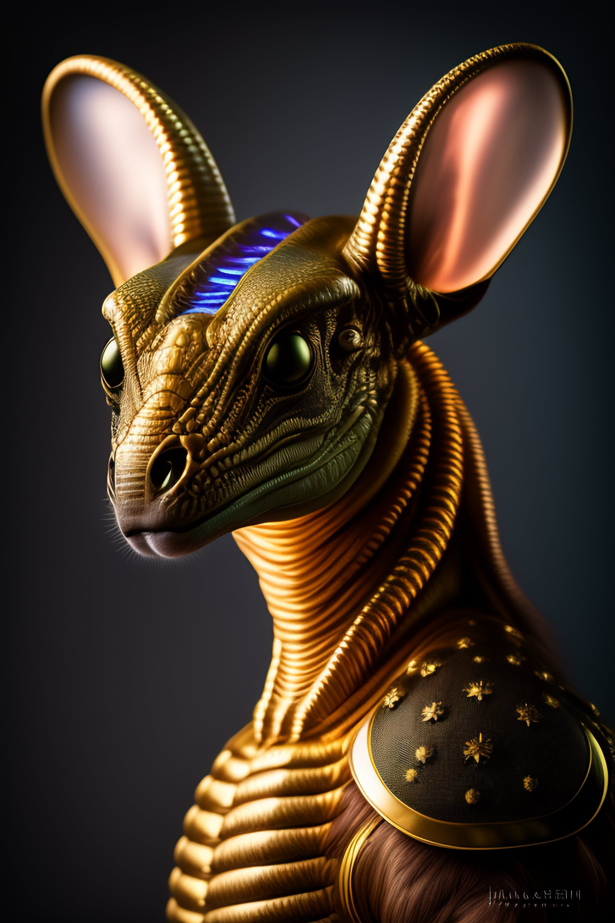 Lexica - Alien creature portrait, professional photography ...