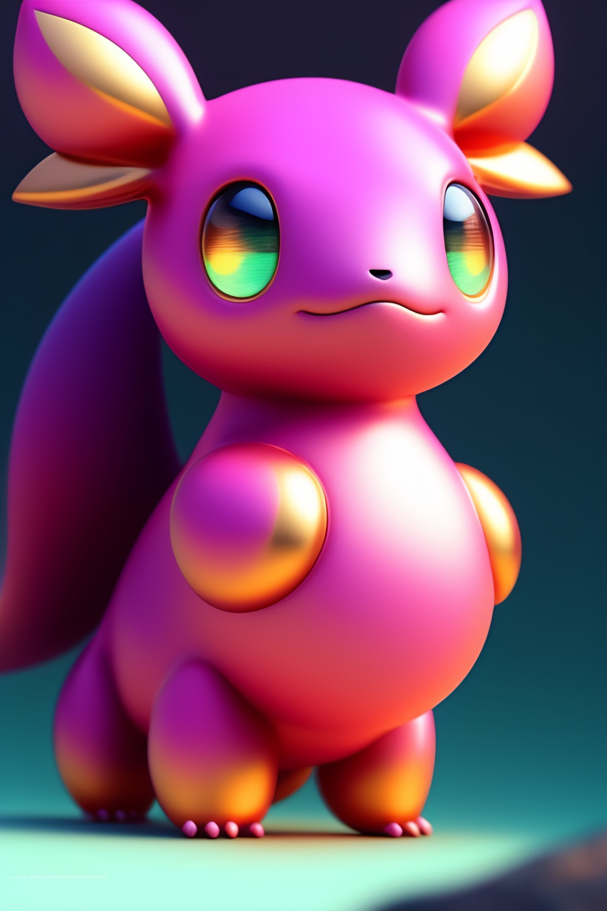 Lexica - A cute psychic type pokemon:: by beeple and James Gilleard and ...