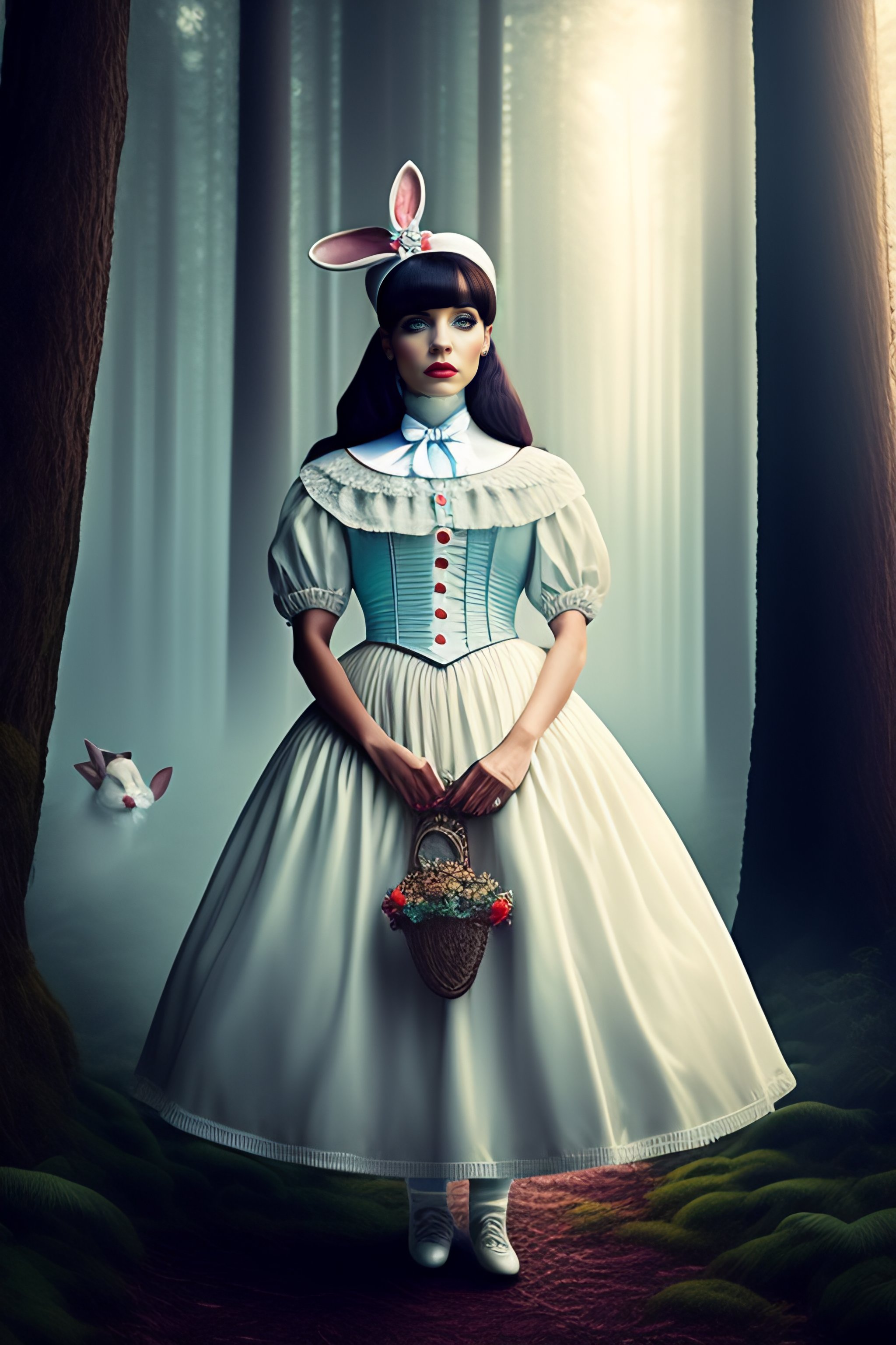 Lexica - Melanie martinez, alice in wonderland, horror, forest, fog ...