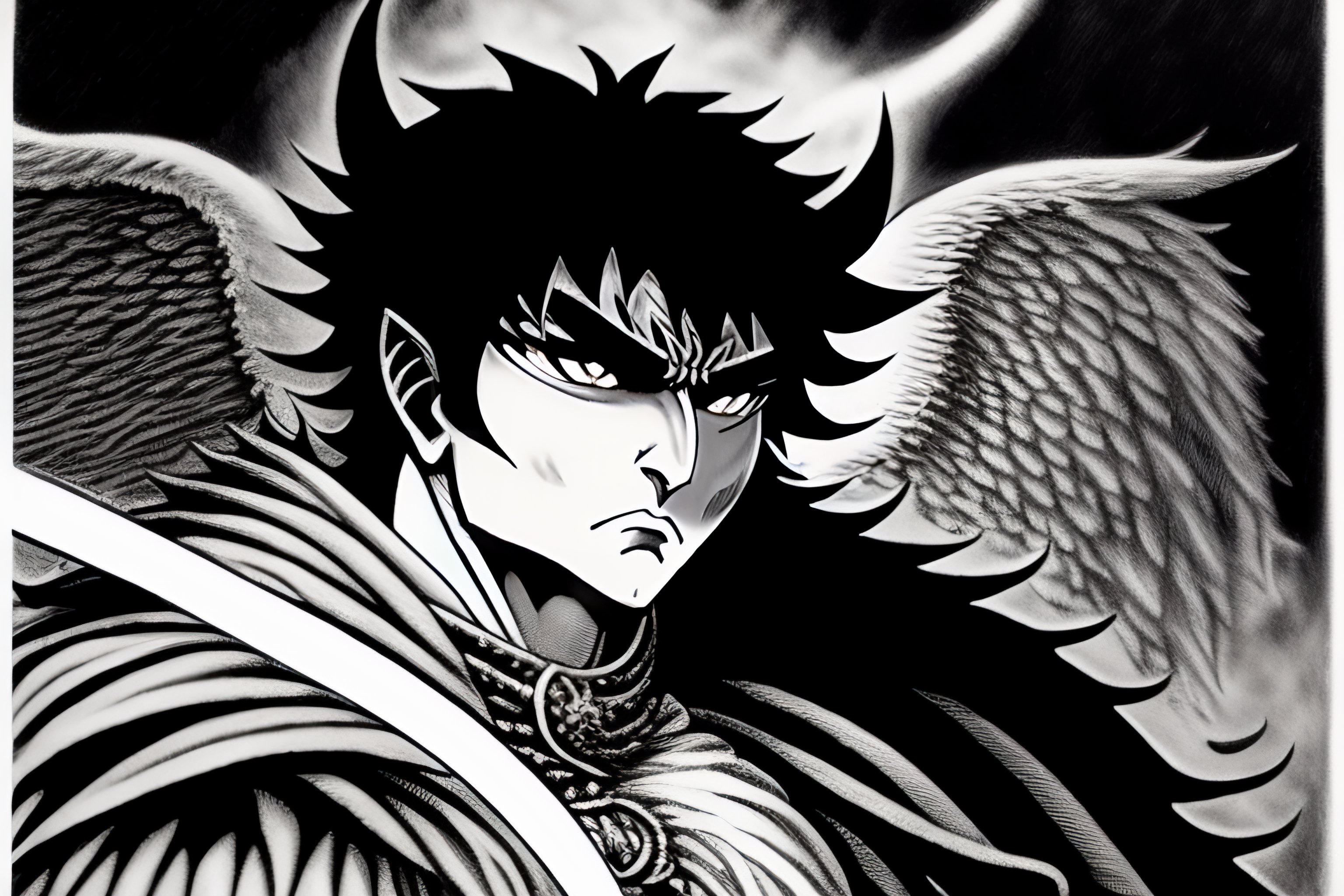 Lexica - Kentaru miura drawning of a demons hell,