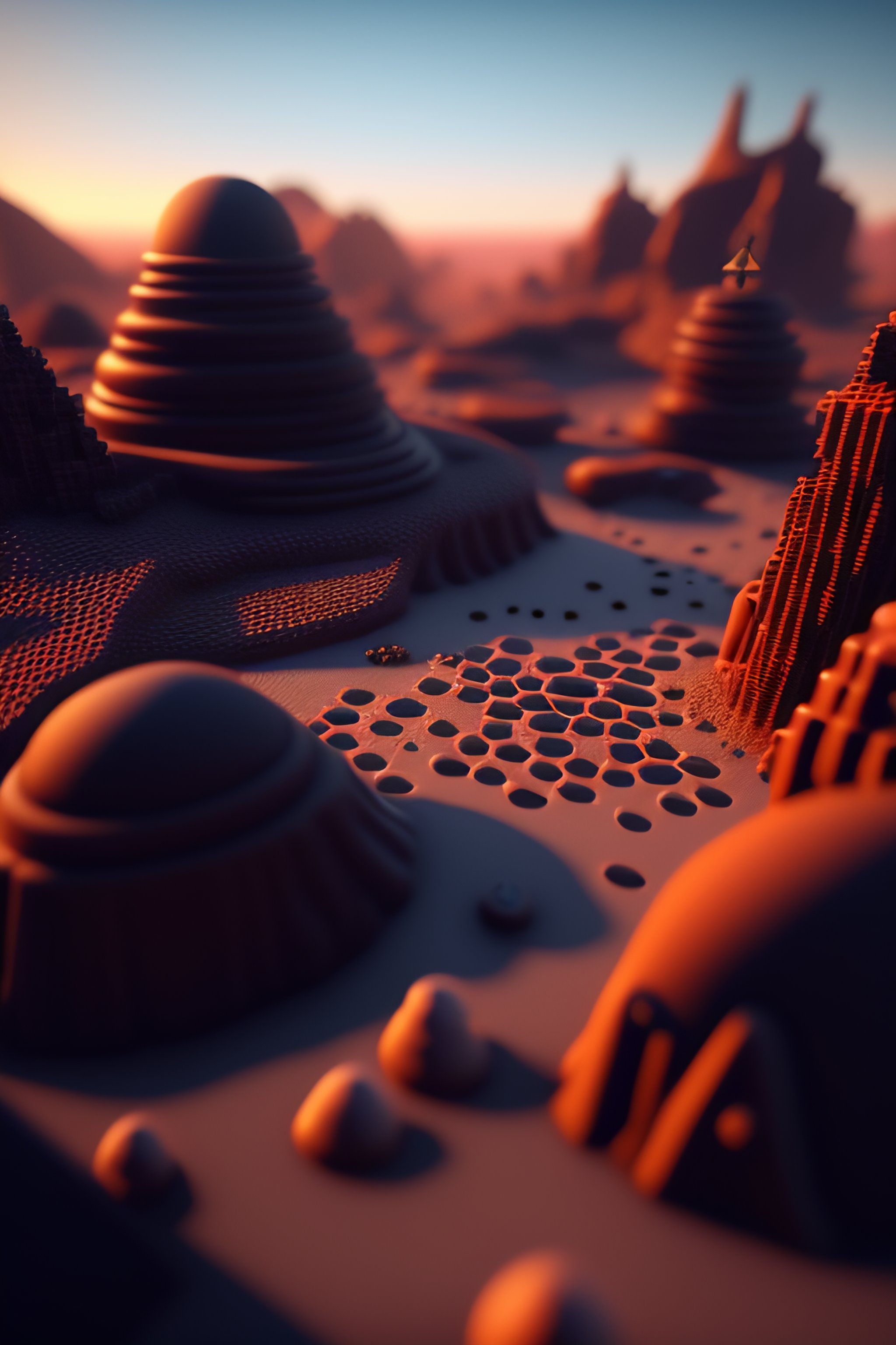 Lexica - Eldritch horror made out of Lego, unreal 5 engine, bump ...