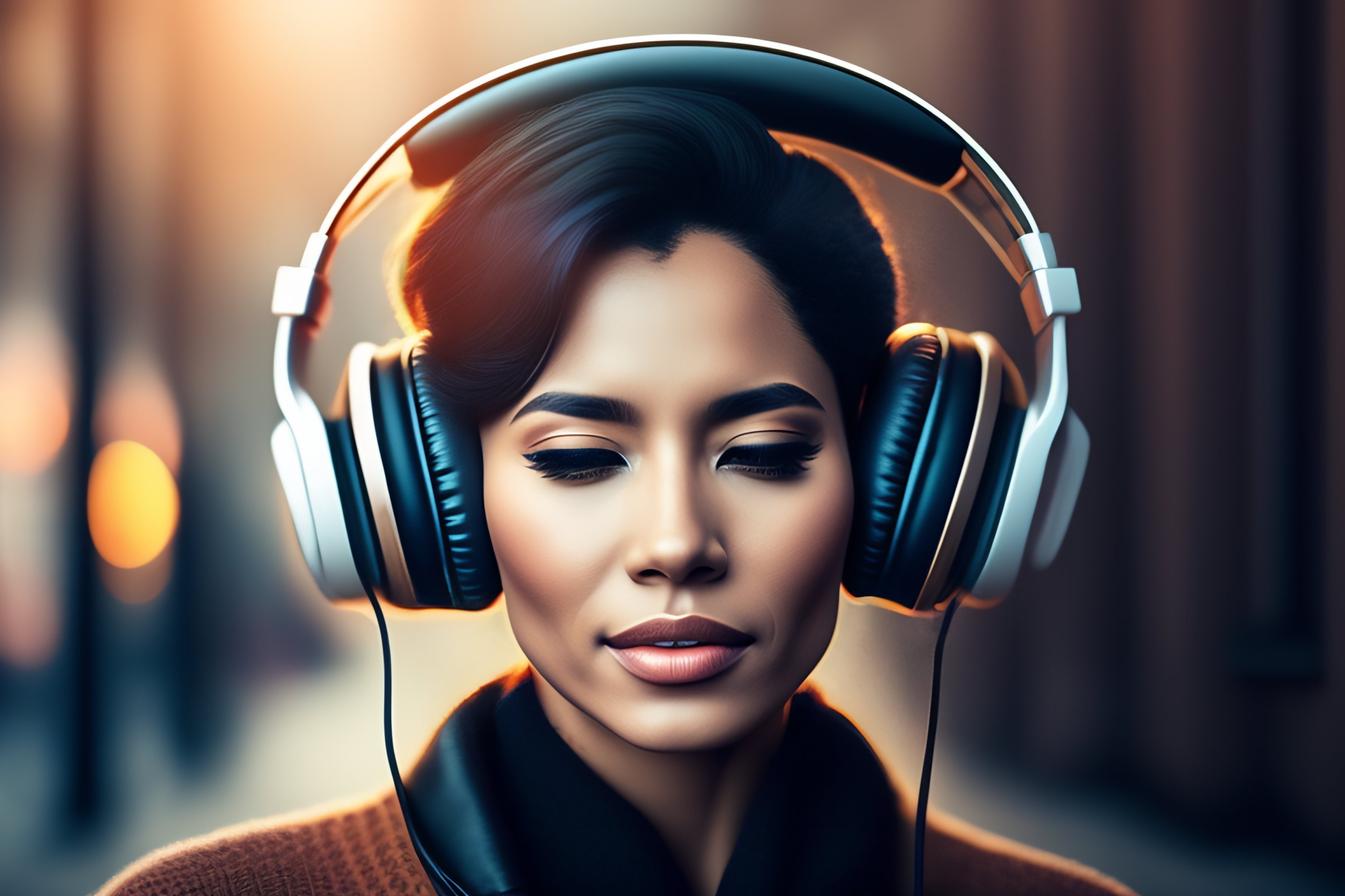 Lexica - Person with headphones