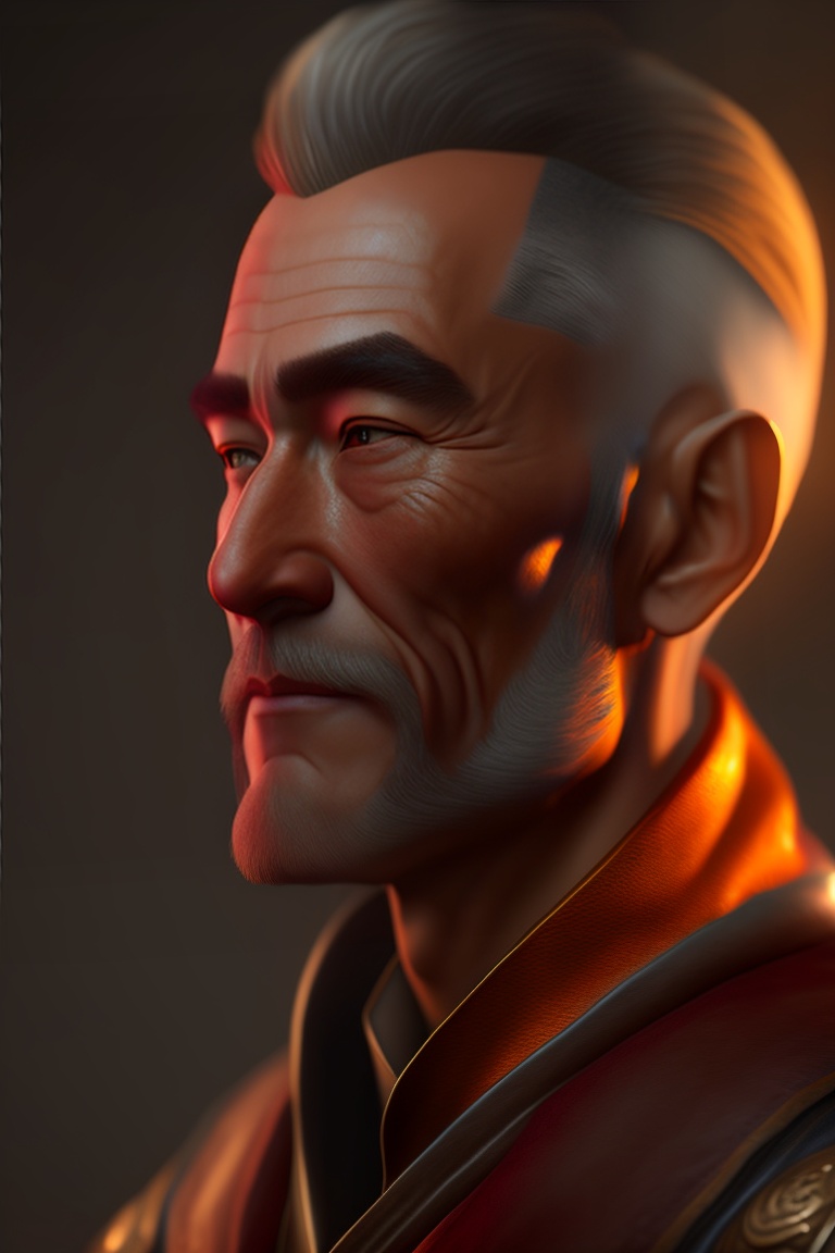 Lexica - Old monk face forwared race individuals. fantasy, sharp focus ...