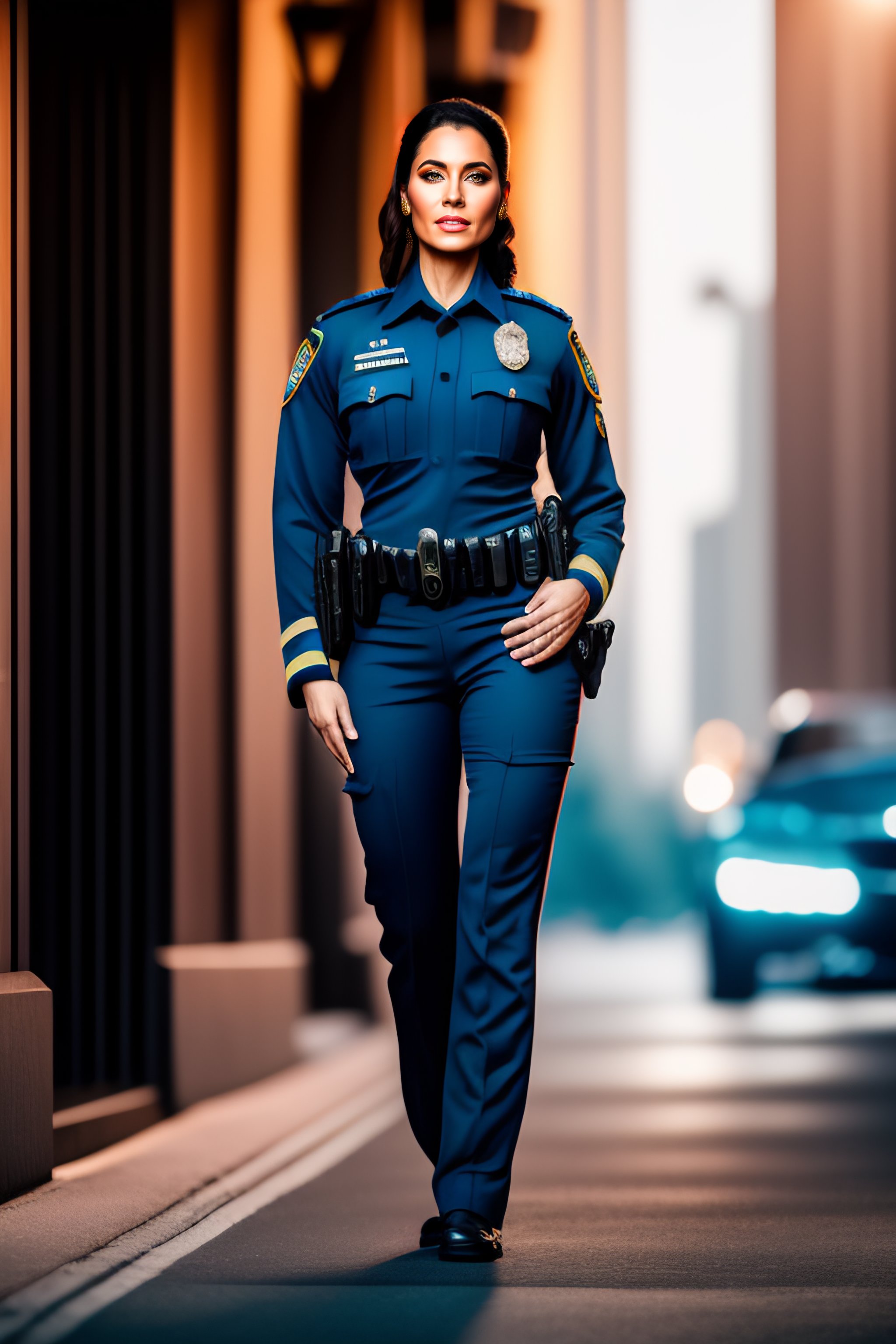 Lexica - Sanna Marin as a female police officer, realistic detailed ...
