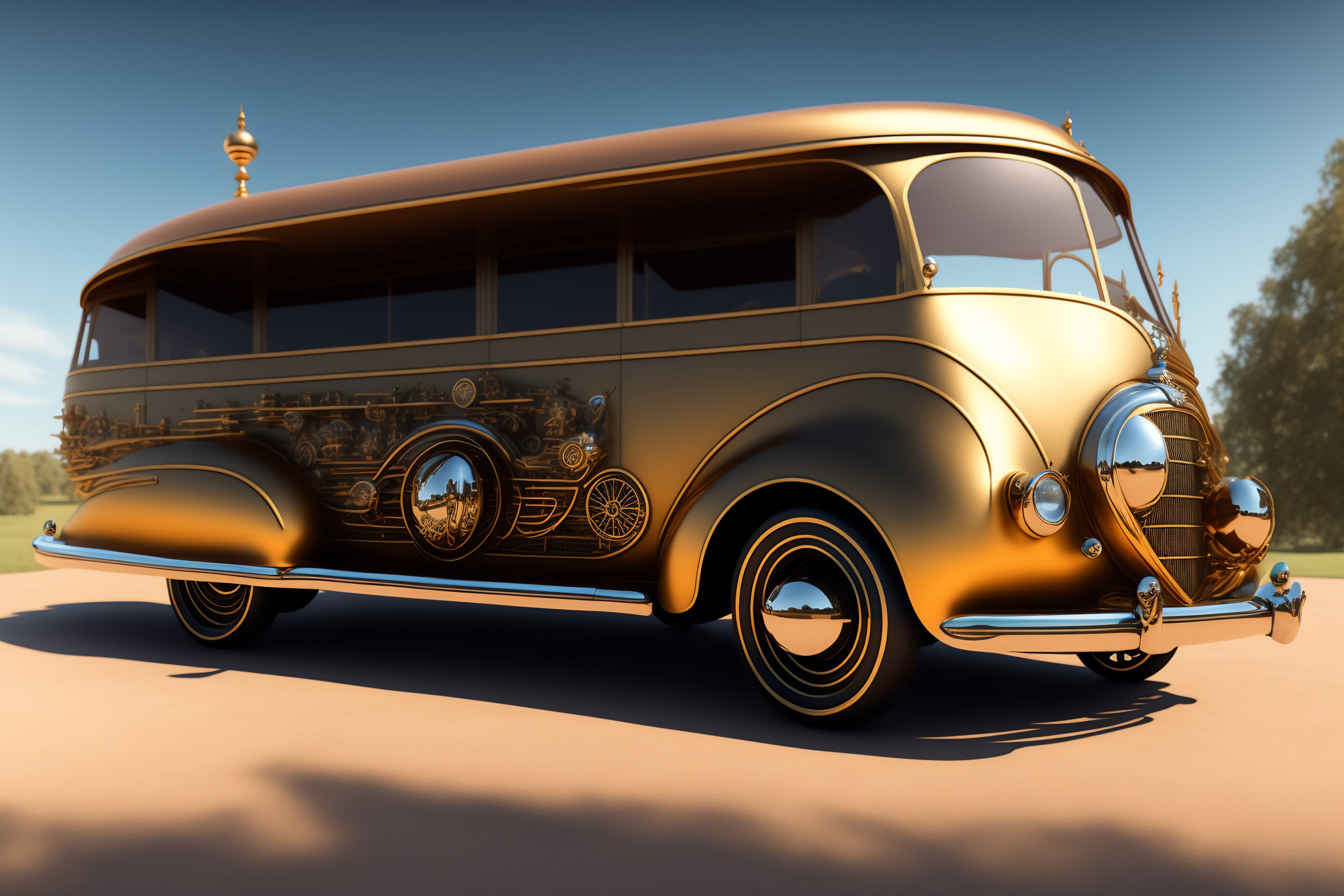 Lexica - STEAMPUNK VANS, a CLASSIC CARS, inspired by Robert J. Brawley ...