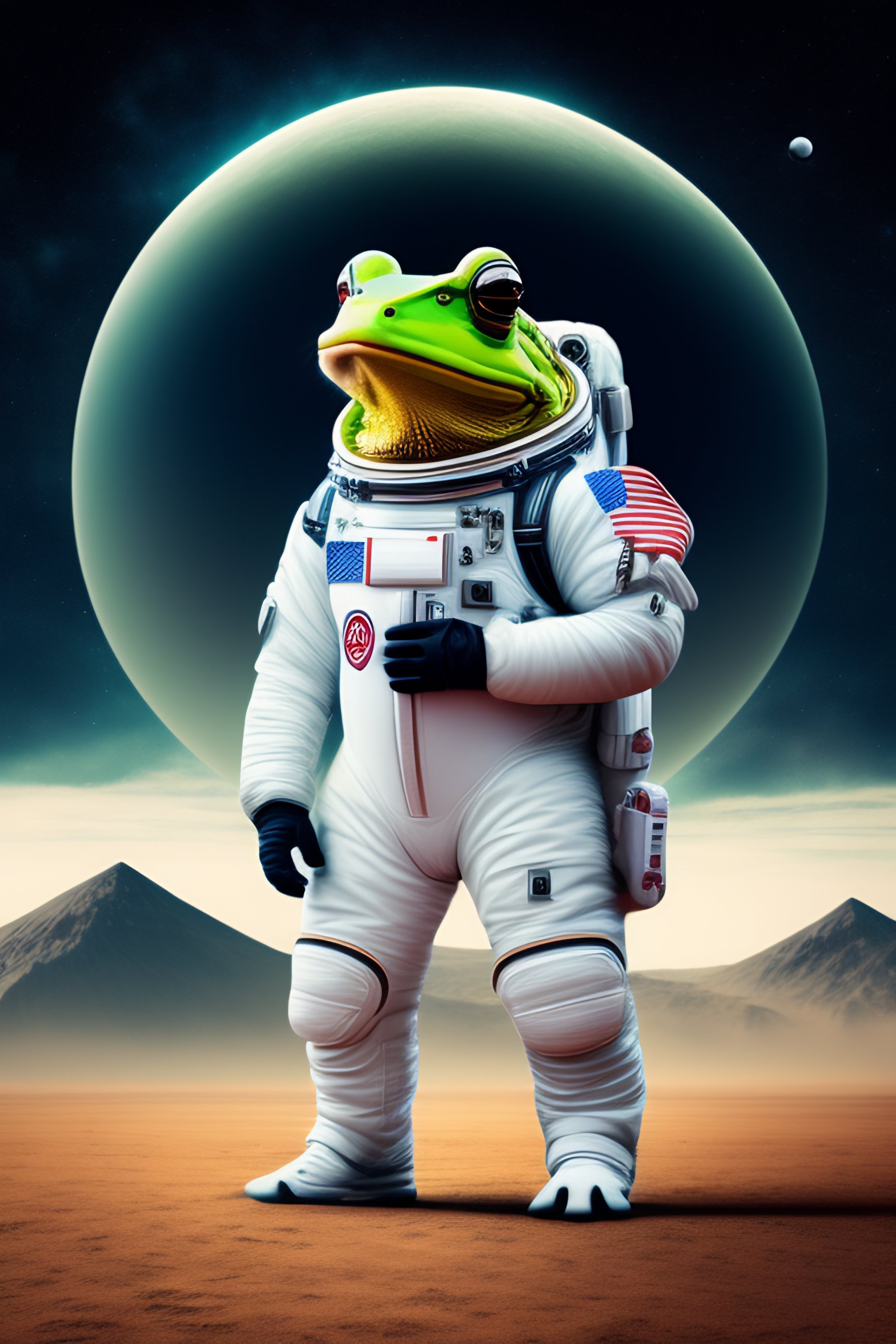 Astronaut Frog