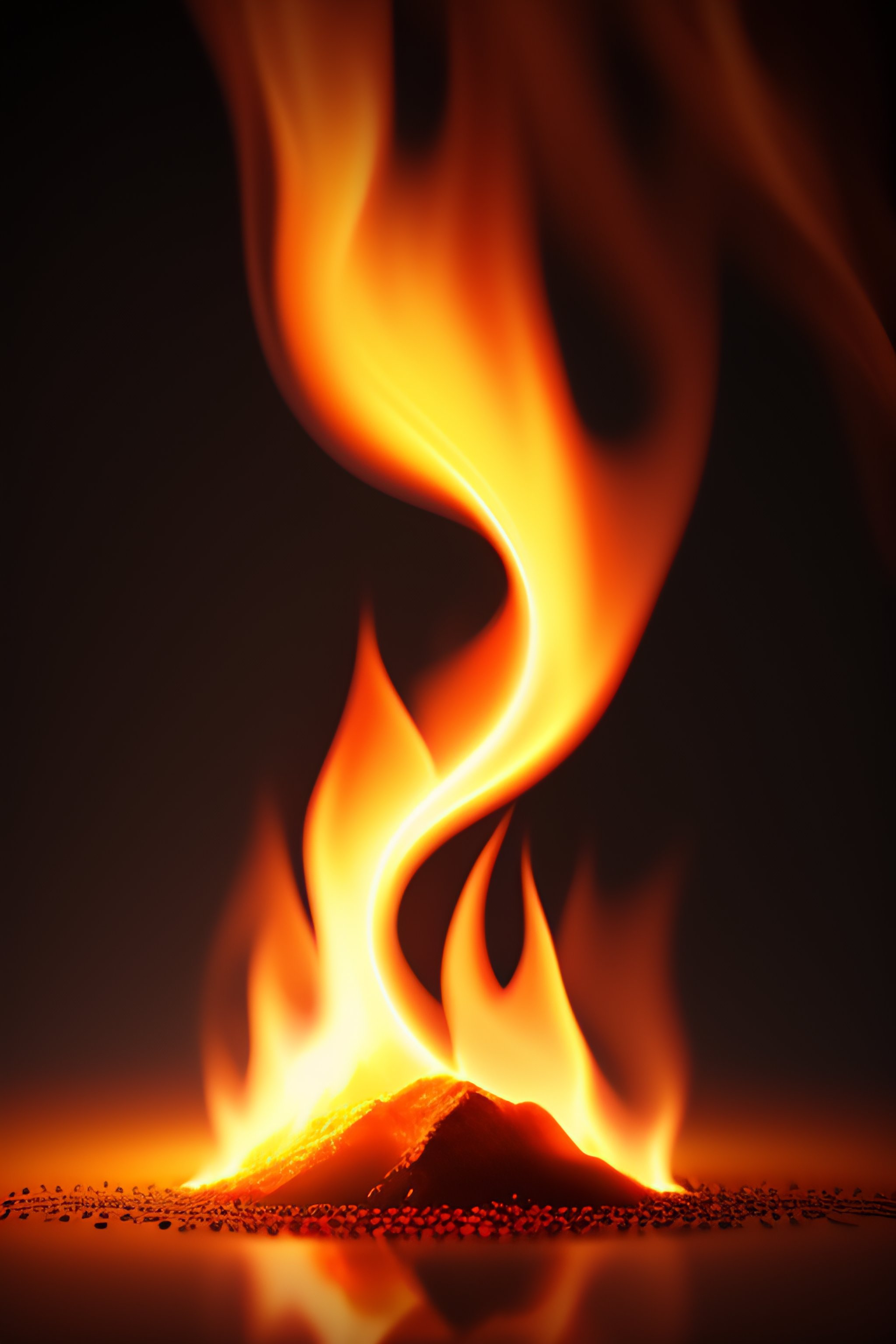 Lexica - Human shaped flame, flames, detailed, ultra-realistic ...