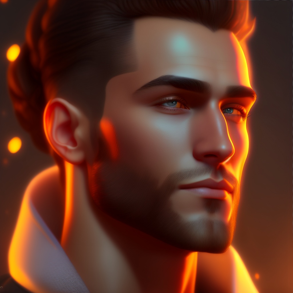 Lexica - Photo, mind good glowing face , new morning time with a strong ...