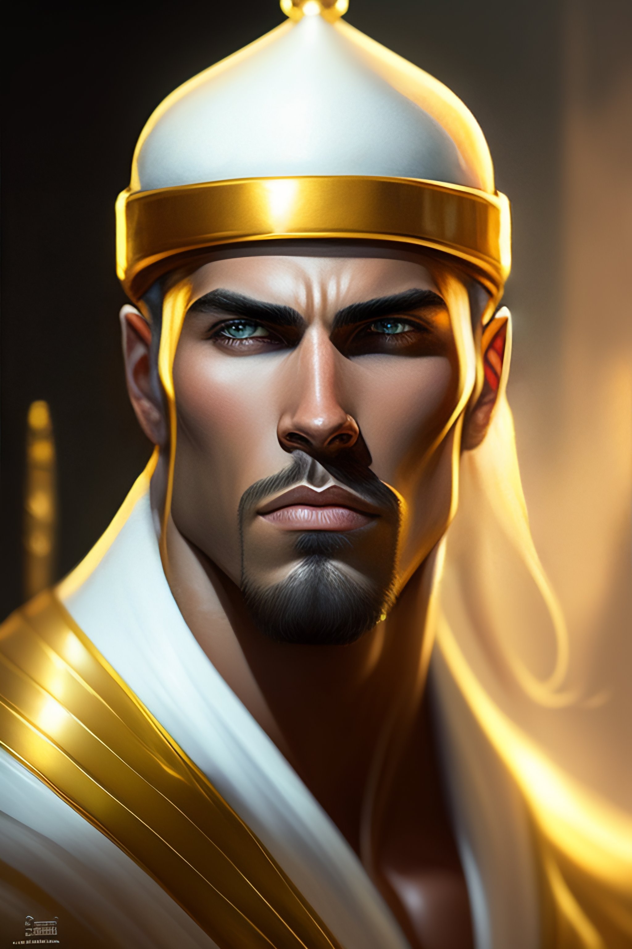 Lexica - Banana Potassium man white skinned portrait, highly detailed ...