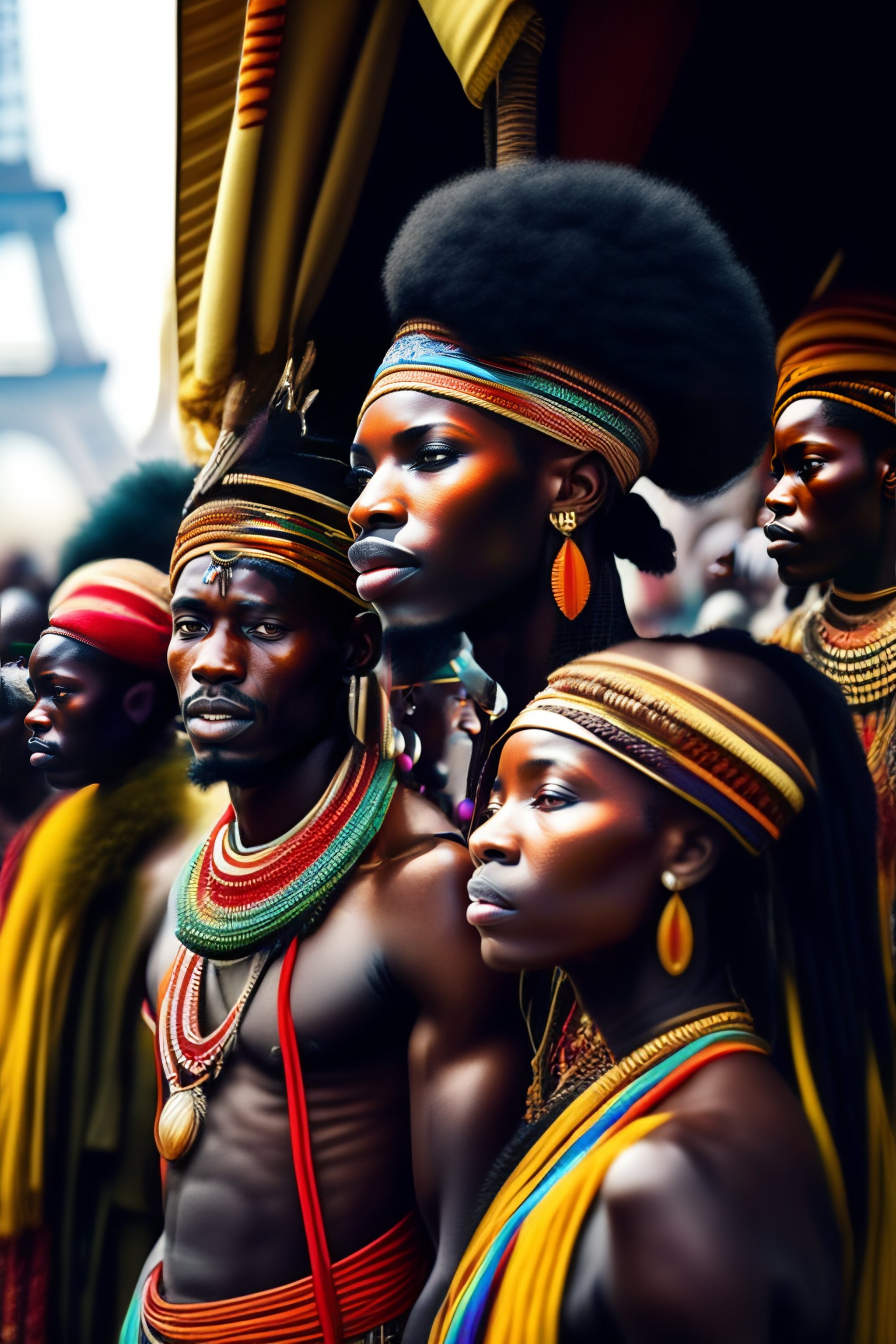 Lexica - African tribe in paris