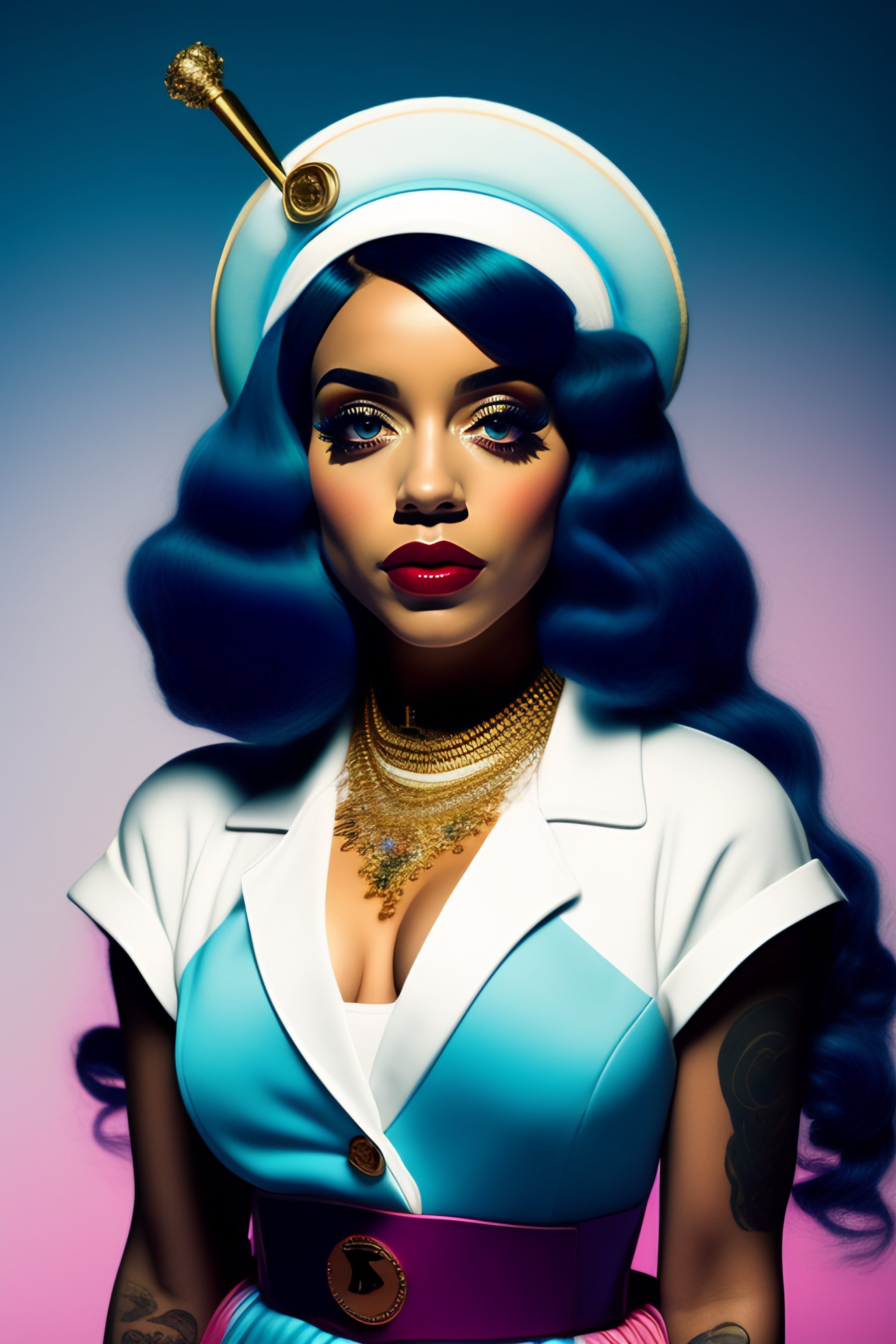 Lexica - Melanie Martinez as mine khalifa