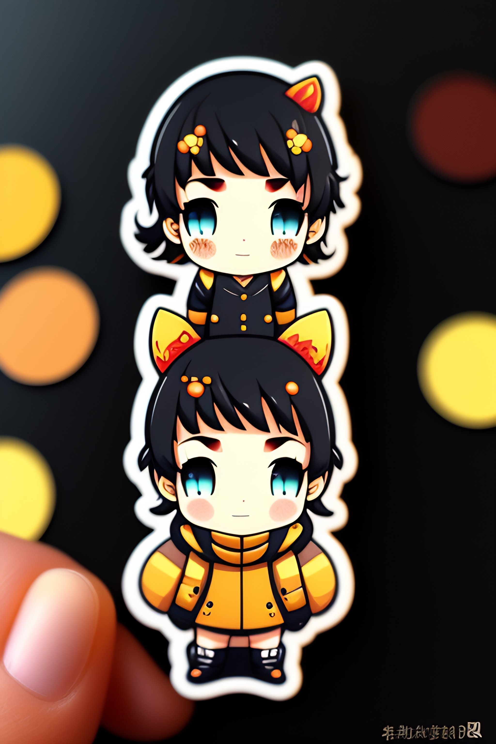 Lexica - Cute 2D Chibi Style Stickers