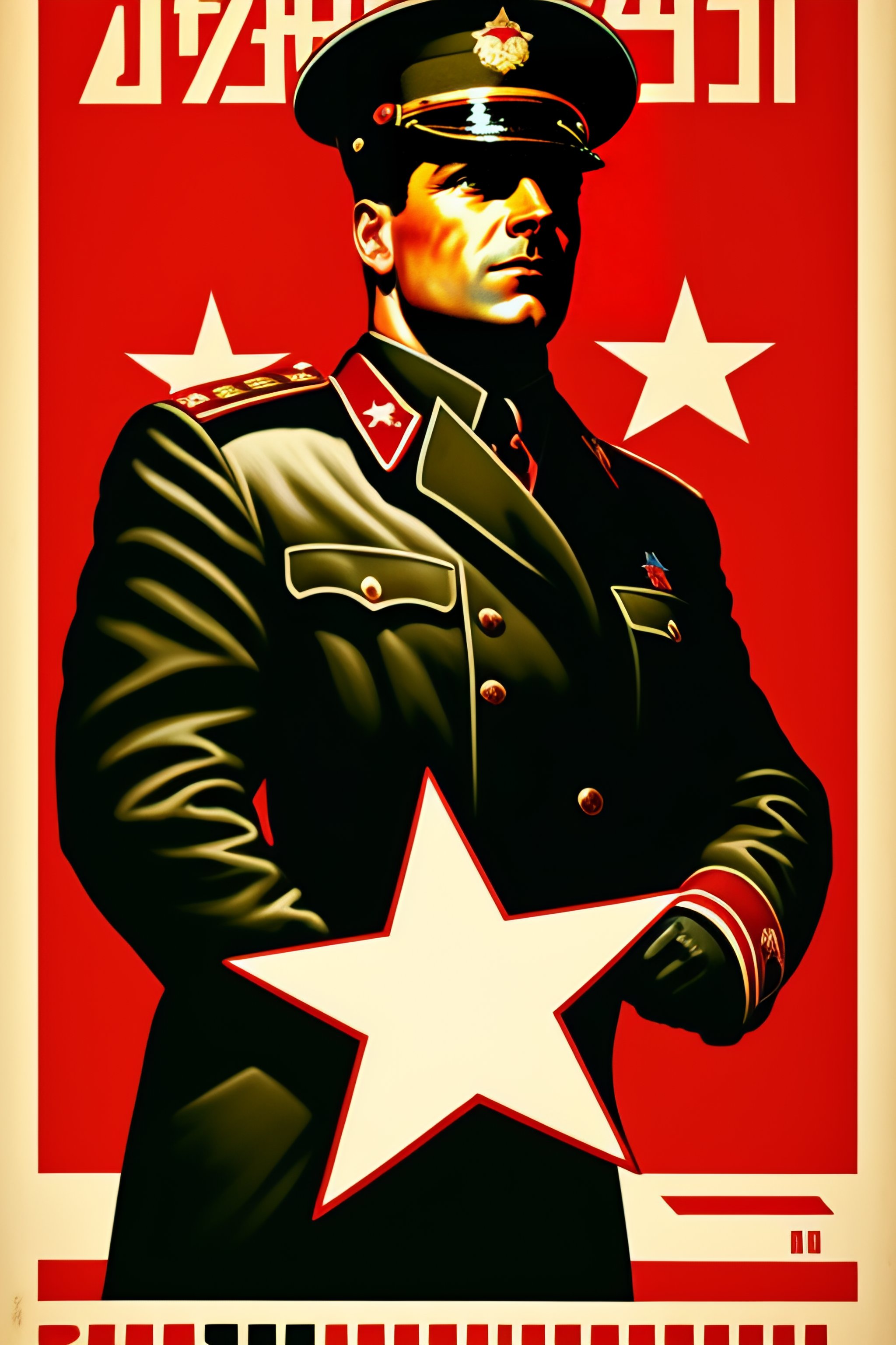 Lexica - Soviet, army, propaganda, red star, poster, communism, tank's