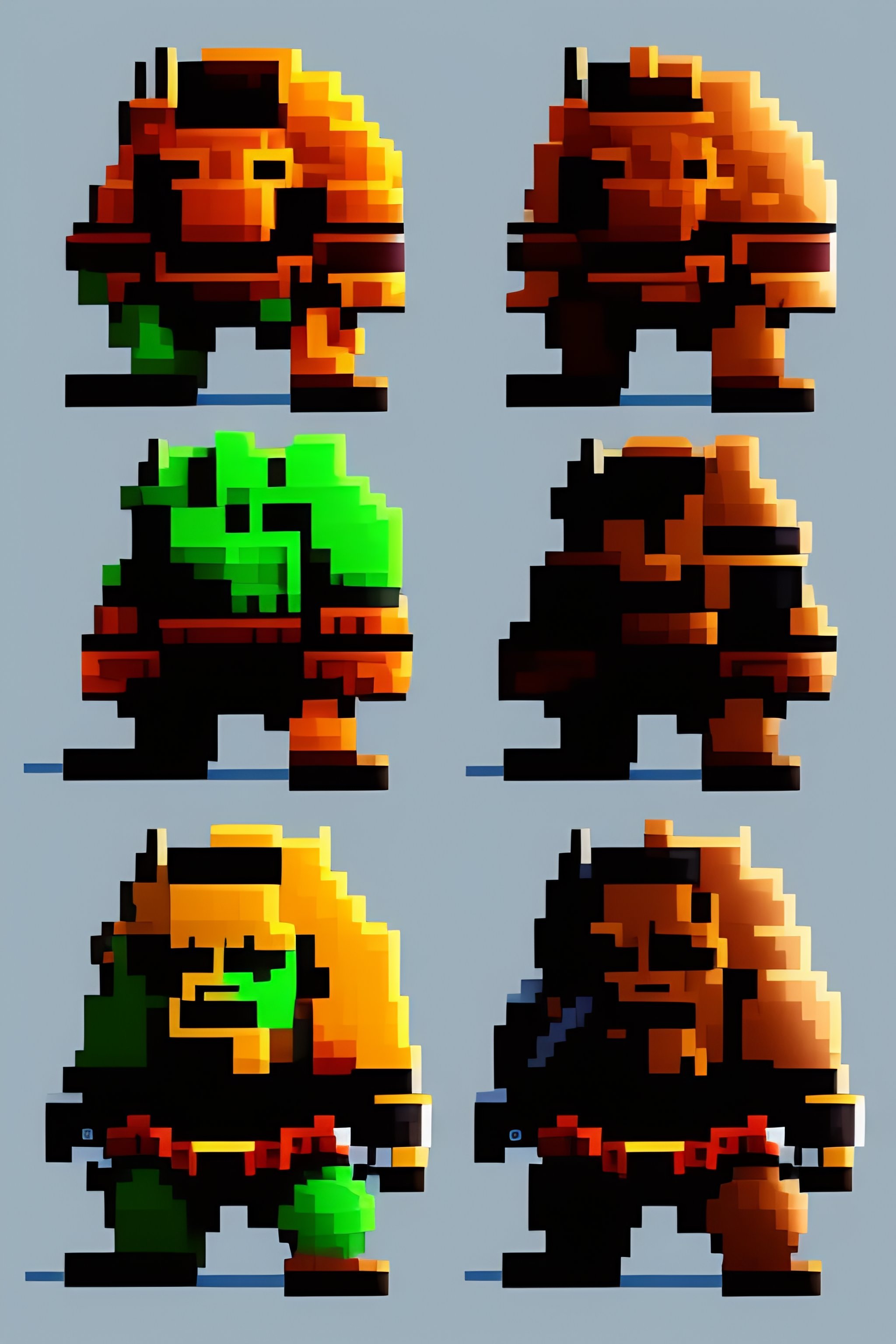 Lexica - Animation sprite sheet orc game