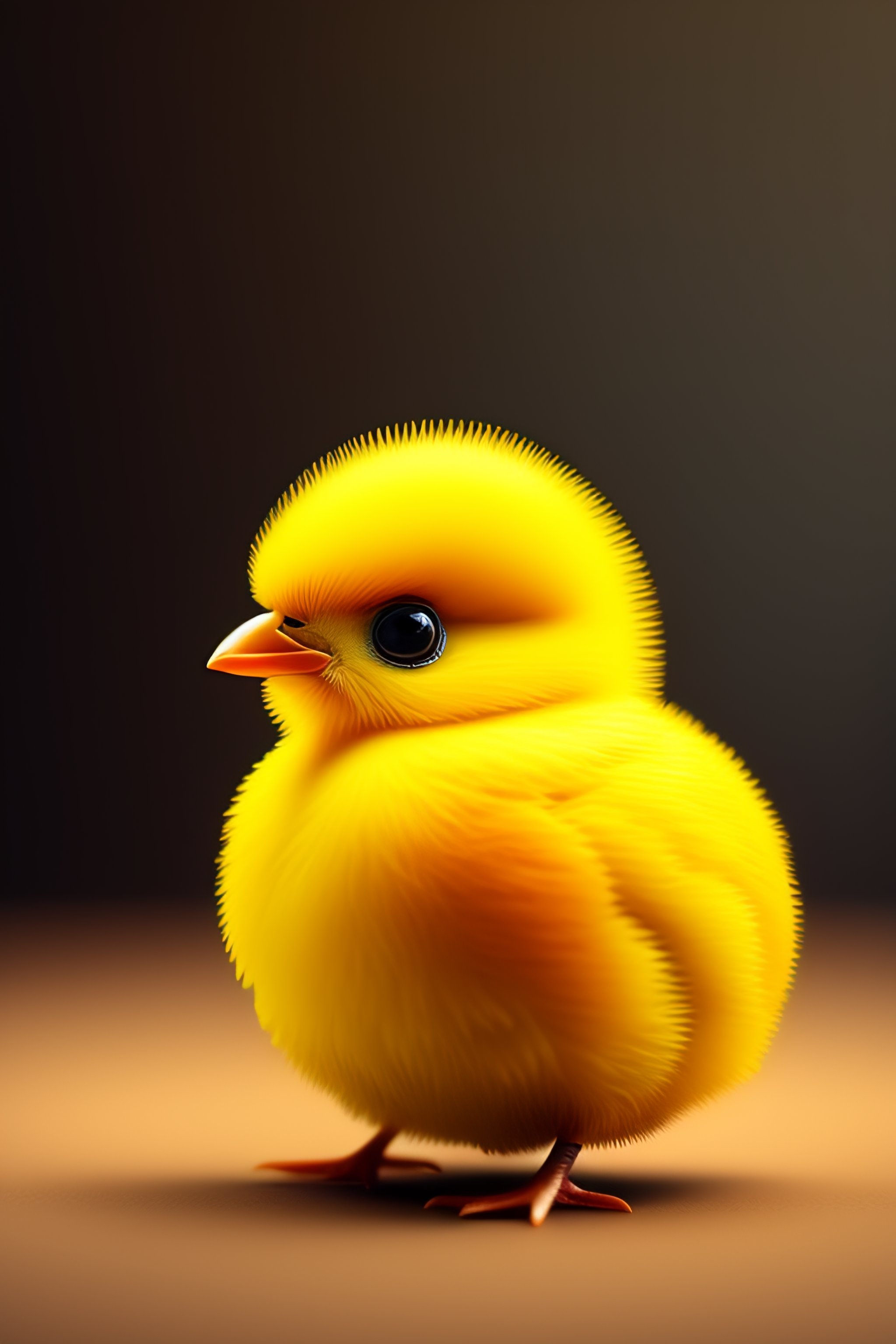 Lexica - A cute and adorable little chick made of lemon highly detailed ...