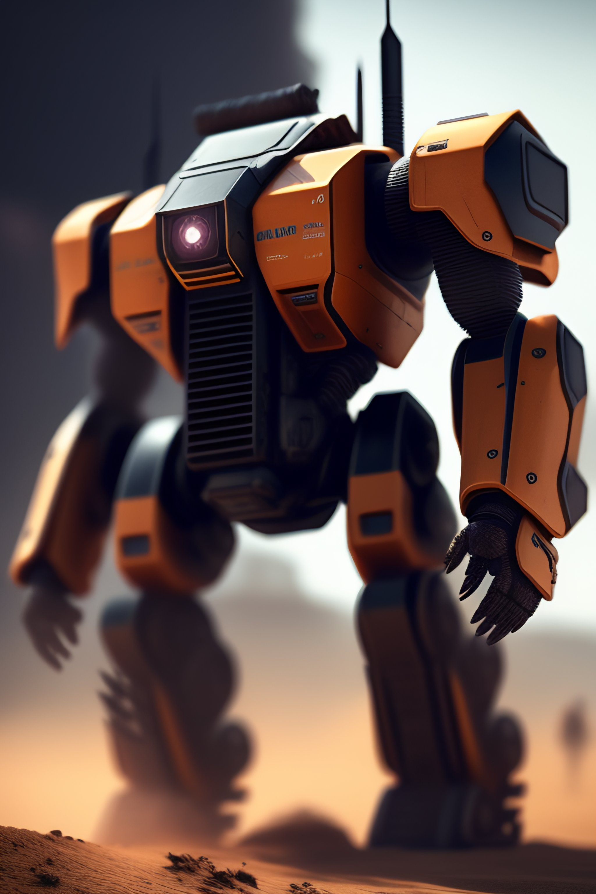 Lexica - War robots realistic 4k Shockwave