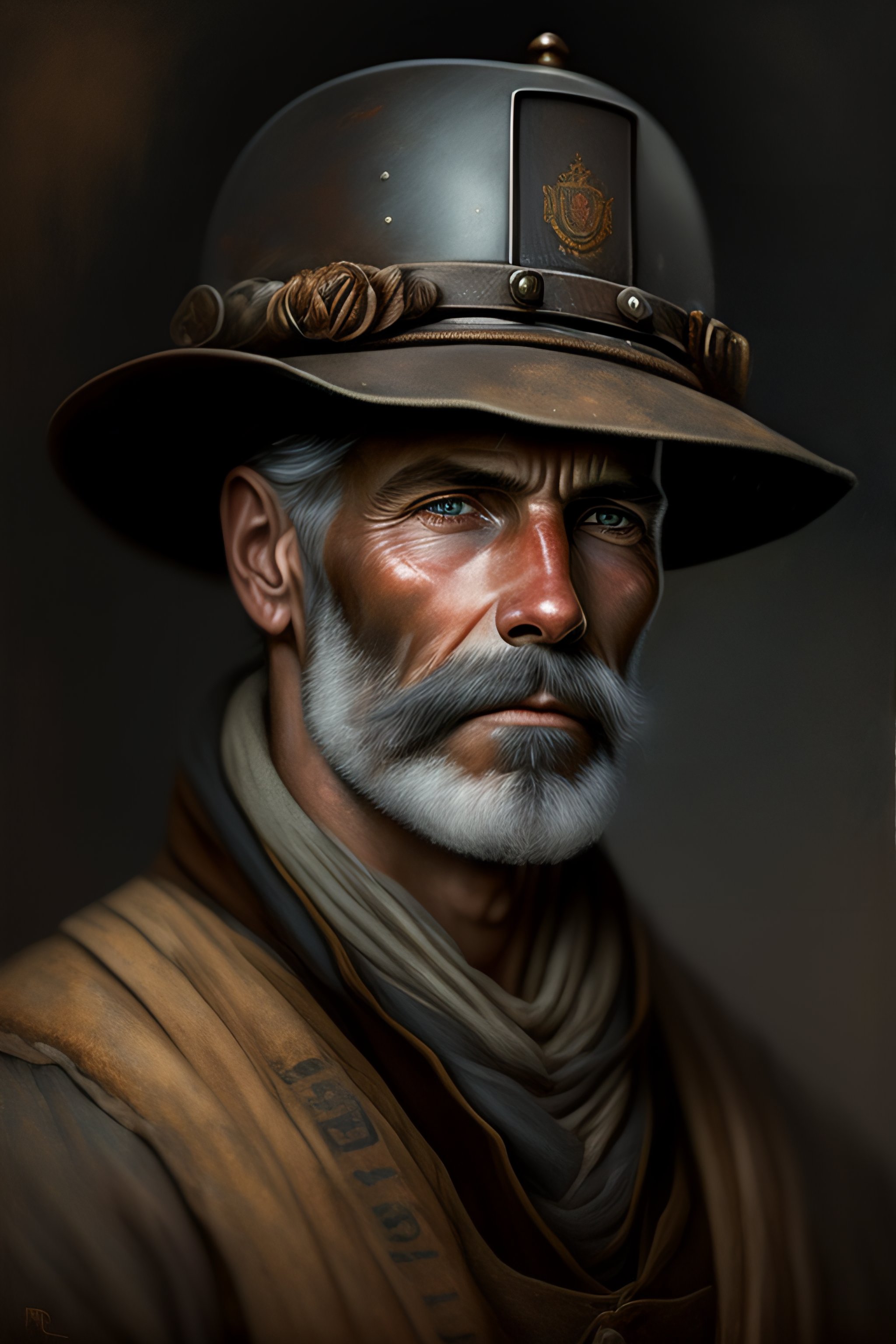 Lexica - A portrait of dat29 old coal miner in 19th century, beautiful ...