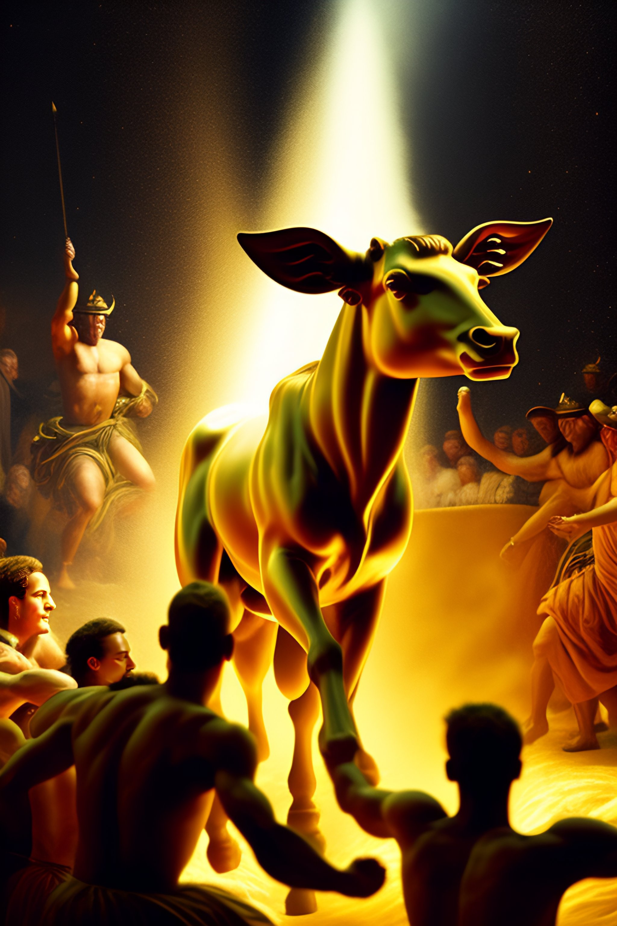 Lexica - The dance around the golden calf from the bible