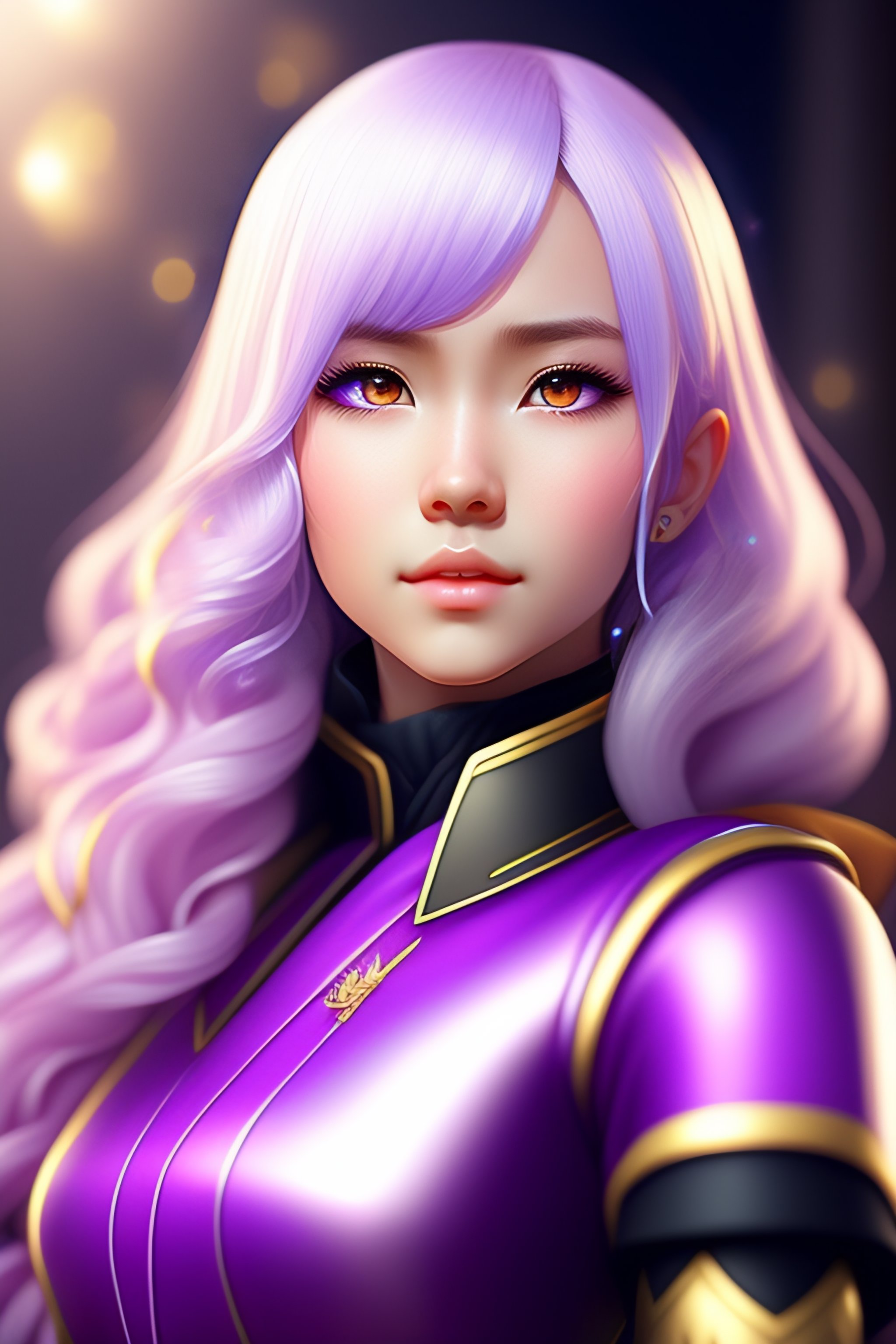 Lexica - Portrait of an anime princess girl character hyper realistic ...