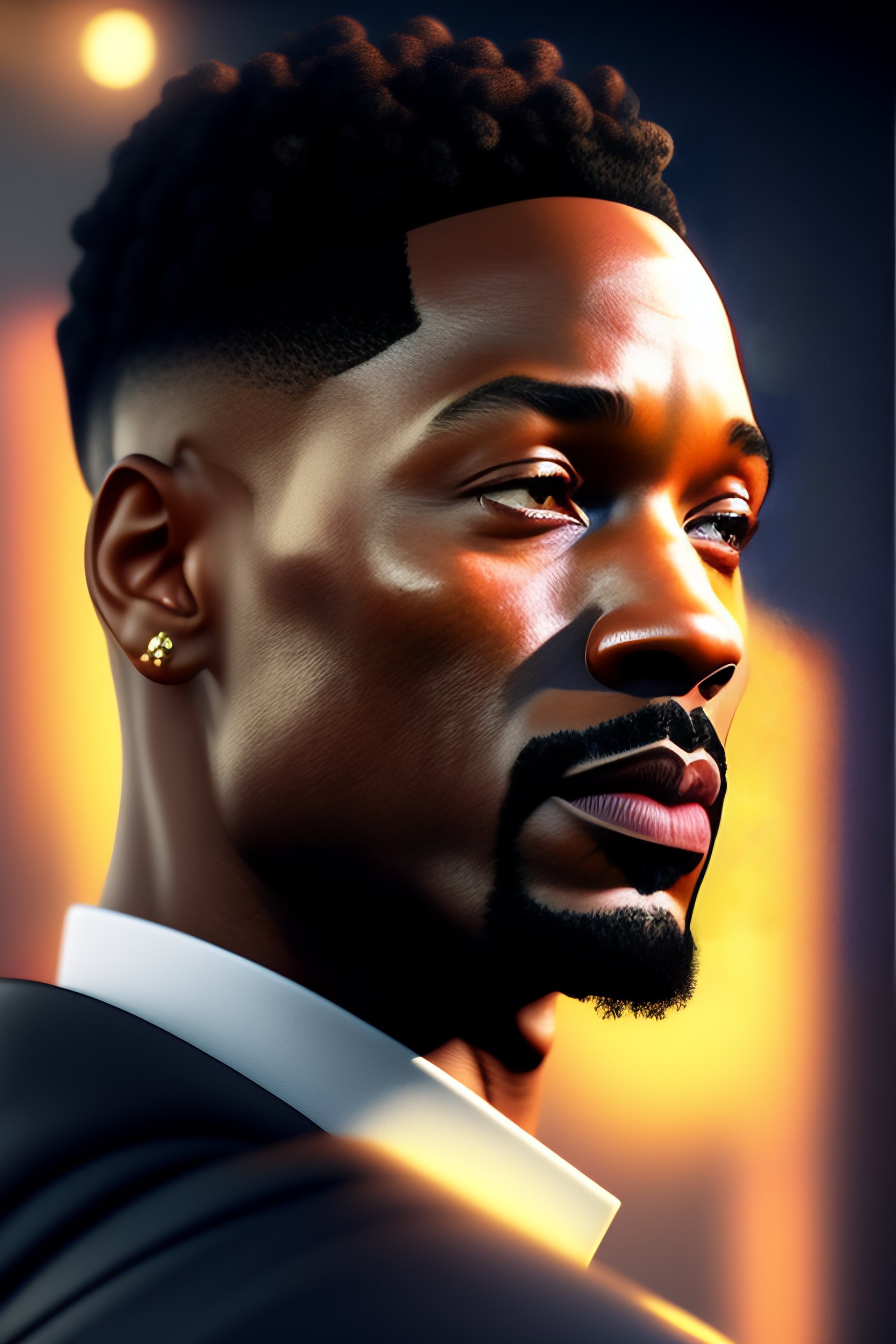 Lexica - Potrait of will smith is god, unreal engine 5, 8k, ultra hd