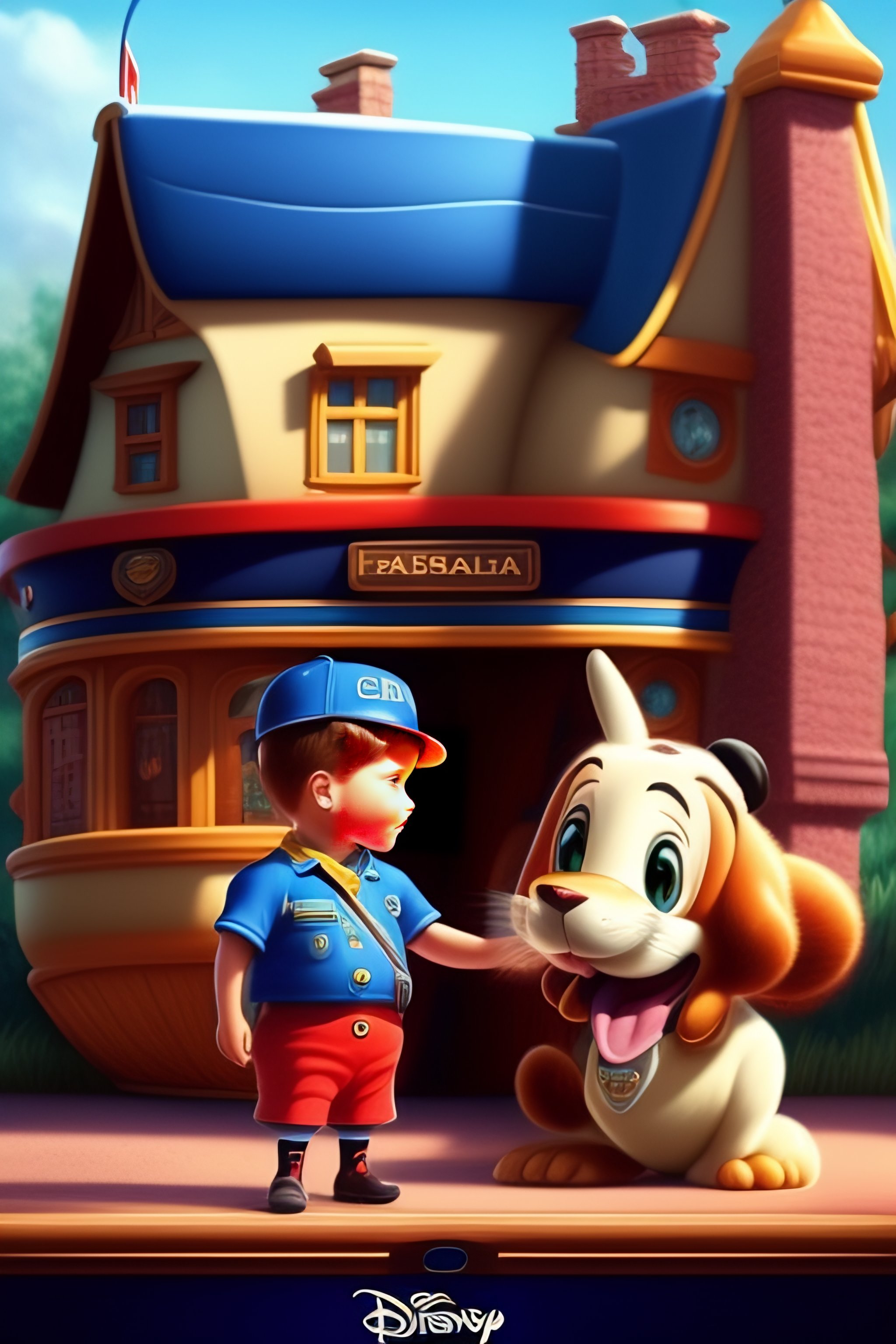 Lexica - Disney gone wrong with family