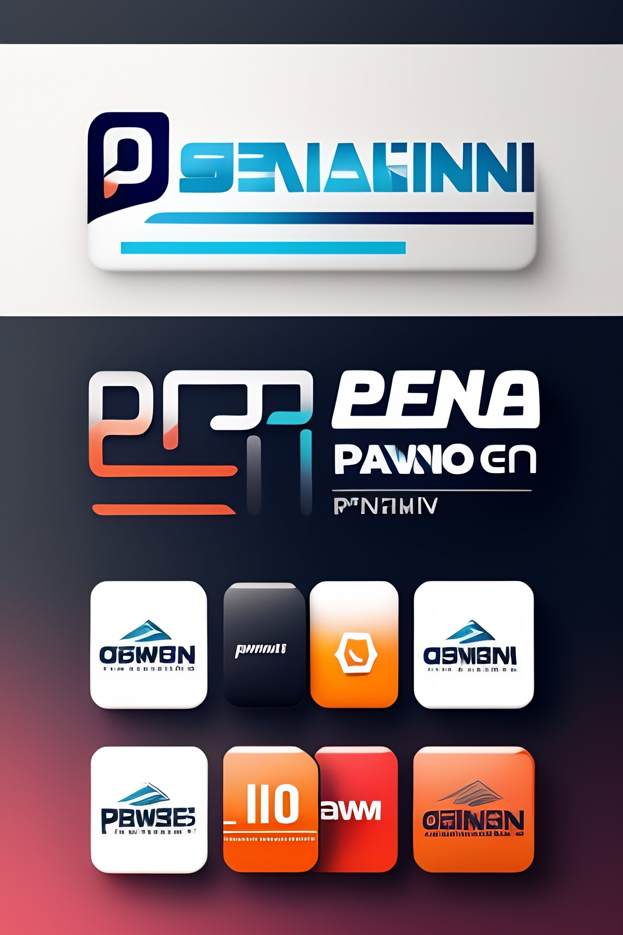 Lexica - Generate a logo for a pdn company,