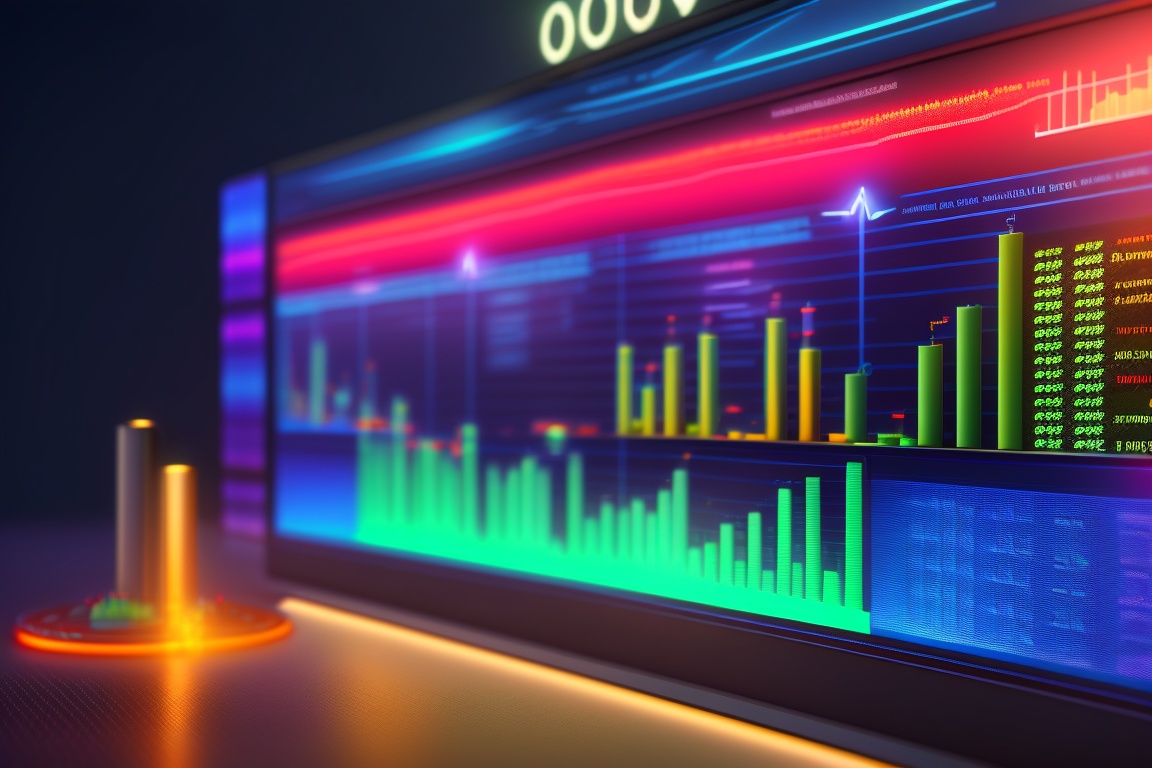 Lexica - A background showing risk analysis in stock market trading ...