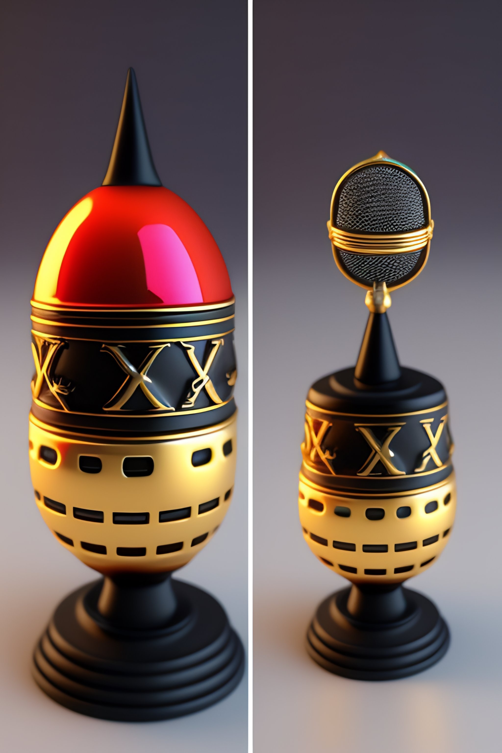 Lexica - Harry Potter wizard rock singing microphone funko realistic 3d ...