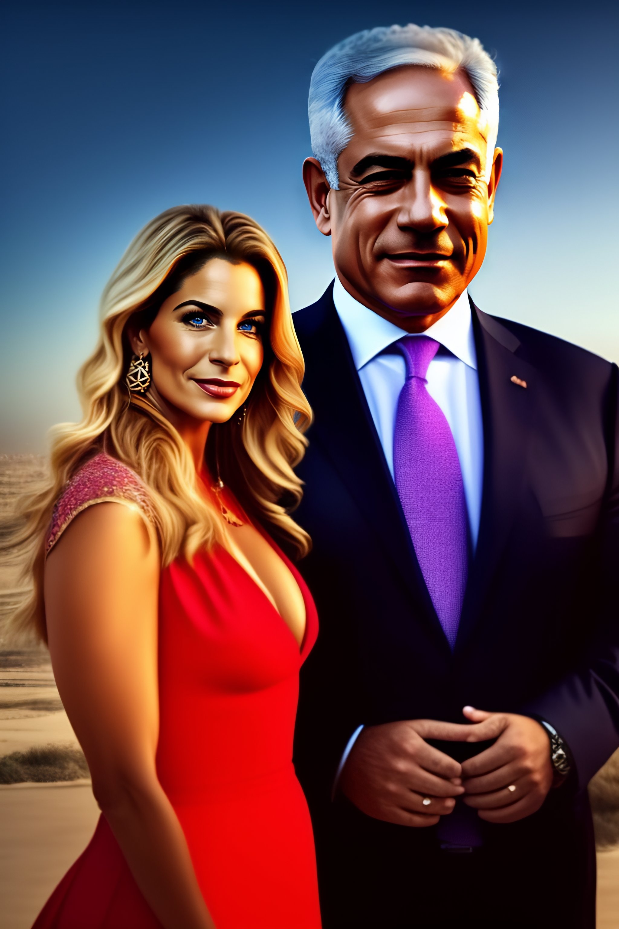 Lexica - Benjamin Netanyahu, + Yair Lapid + Sarah Netanyahu. all on one ...