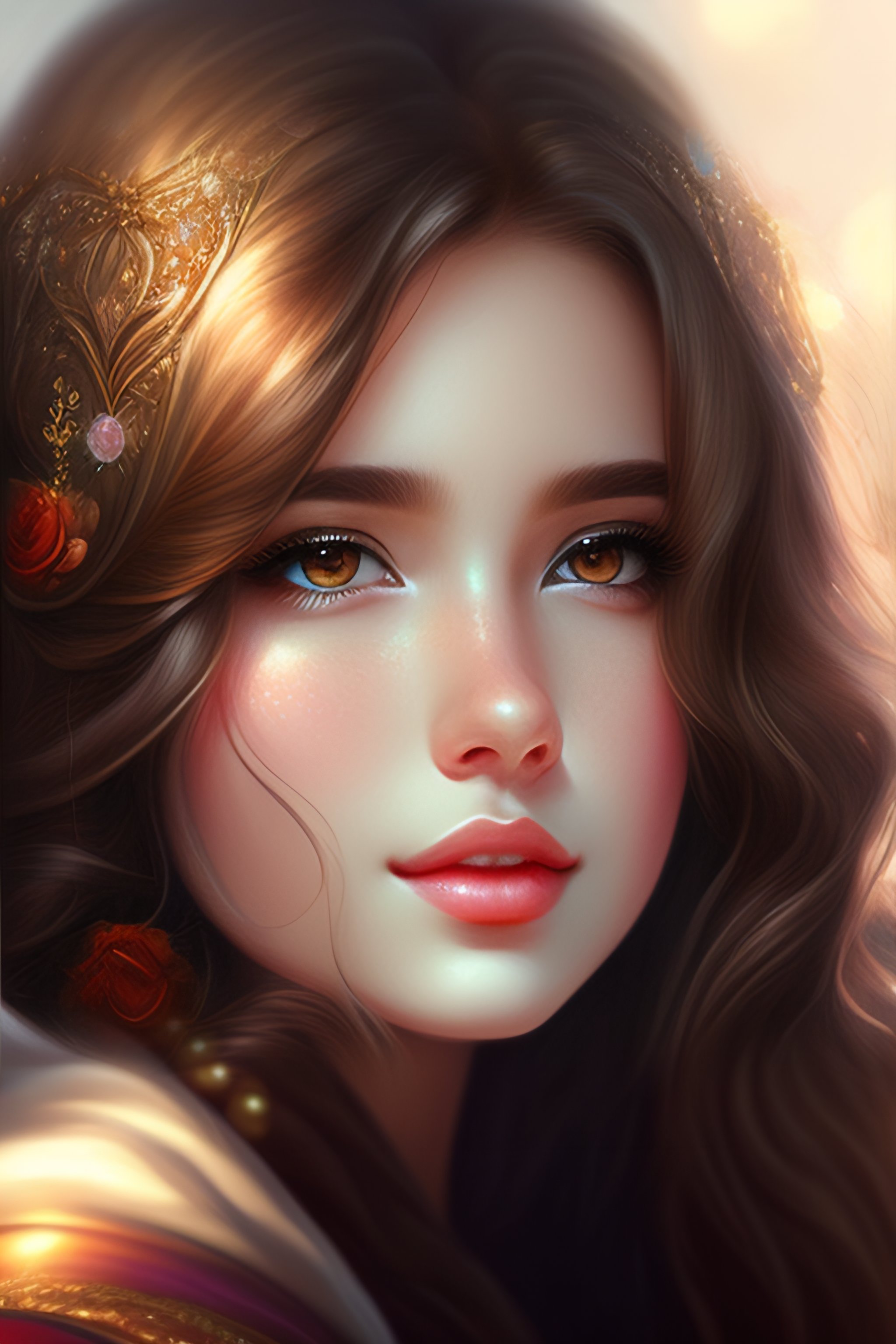 Lexica - Realistic beautiful gorgeous natural cute, fantasy, elegant ...