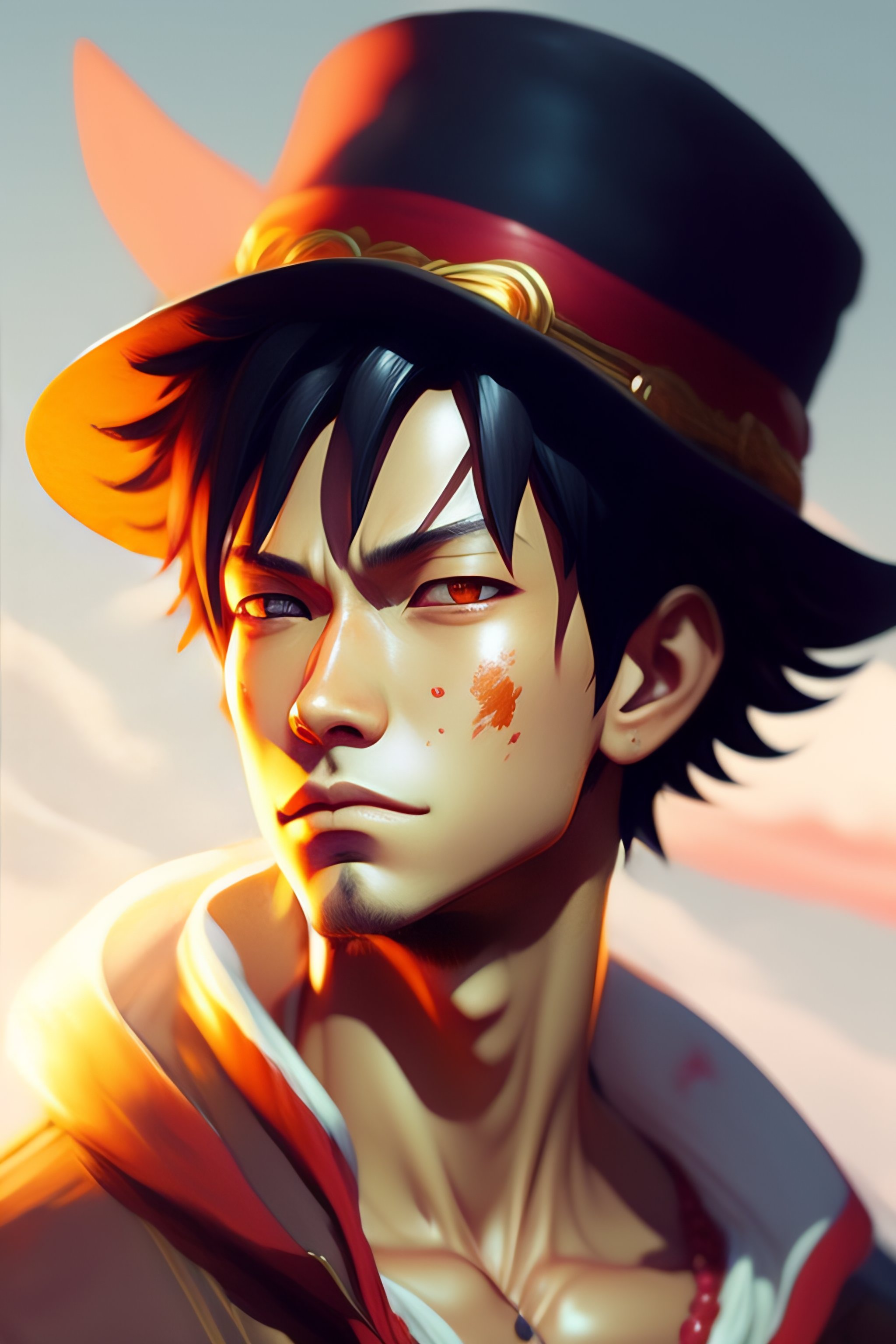 Lexica - Very detailed masterpiece of luffy,manga, portrait, artstation ...