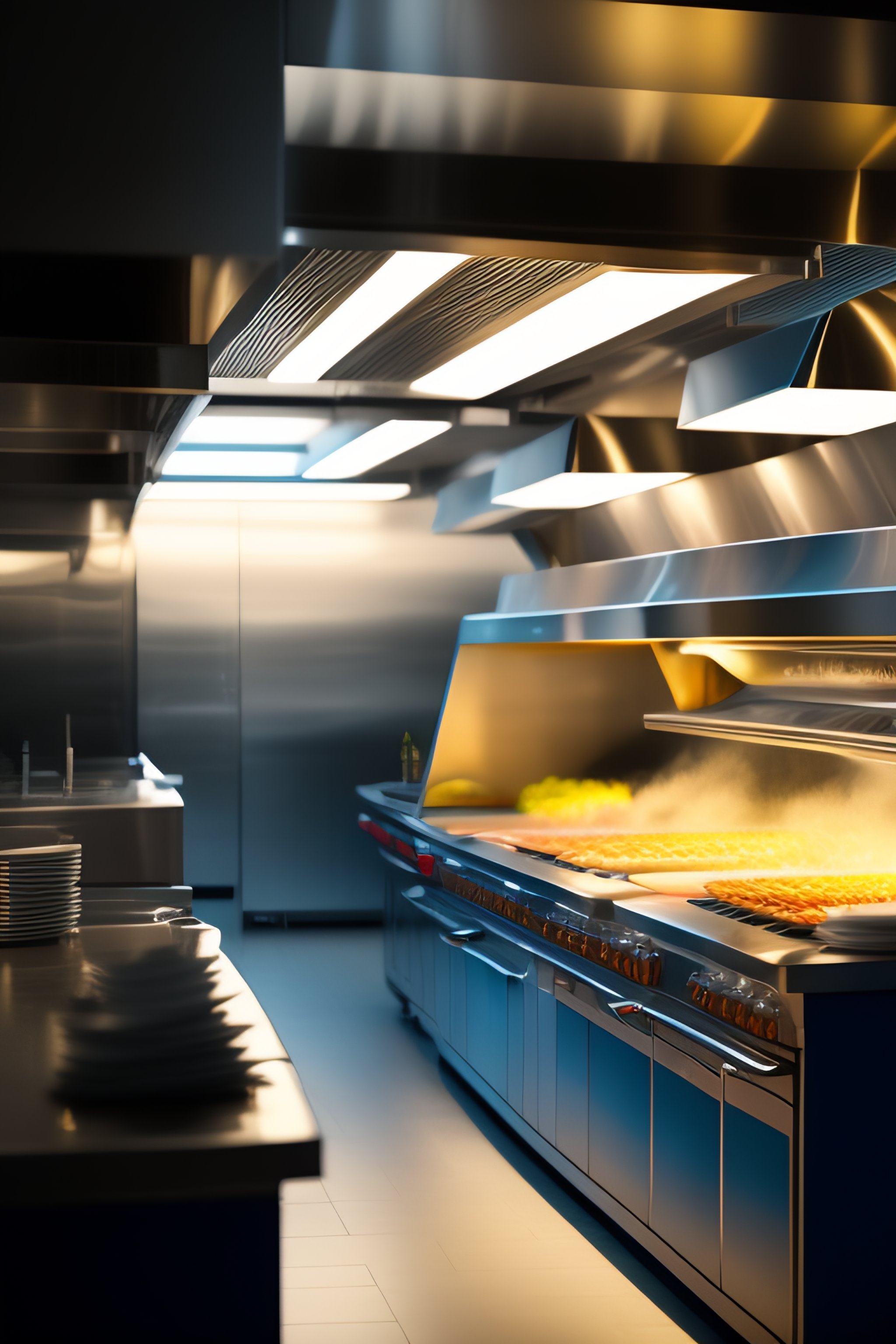 Lexica - Cleaning a restaurant kitchen